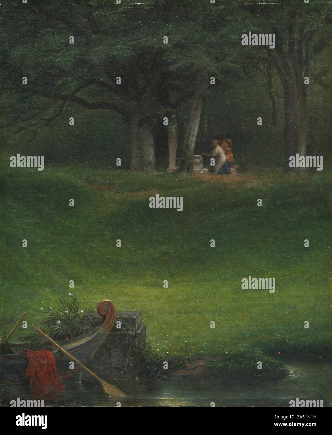 God pan painting hi-res stock photography and images - Alamy