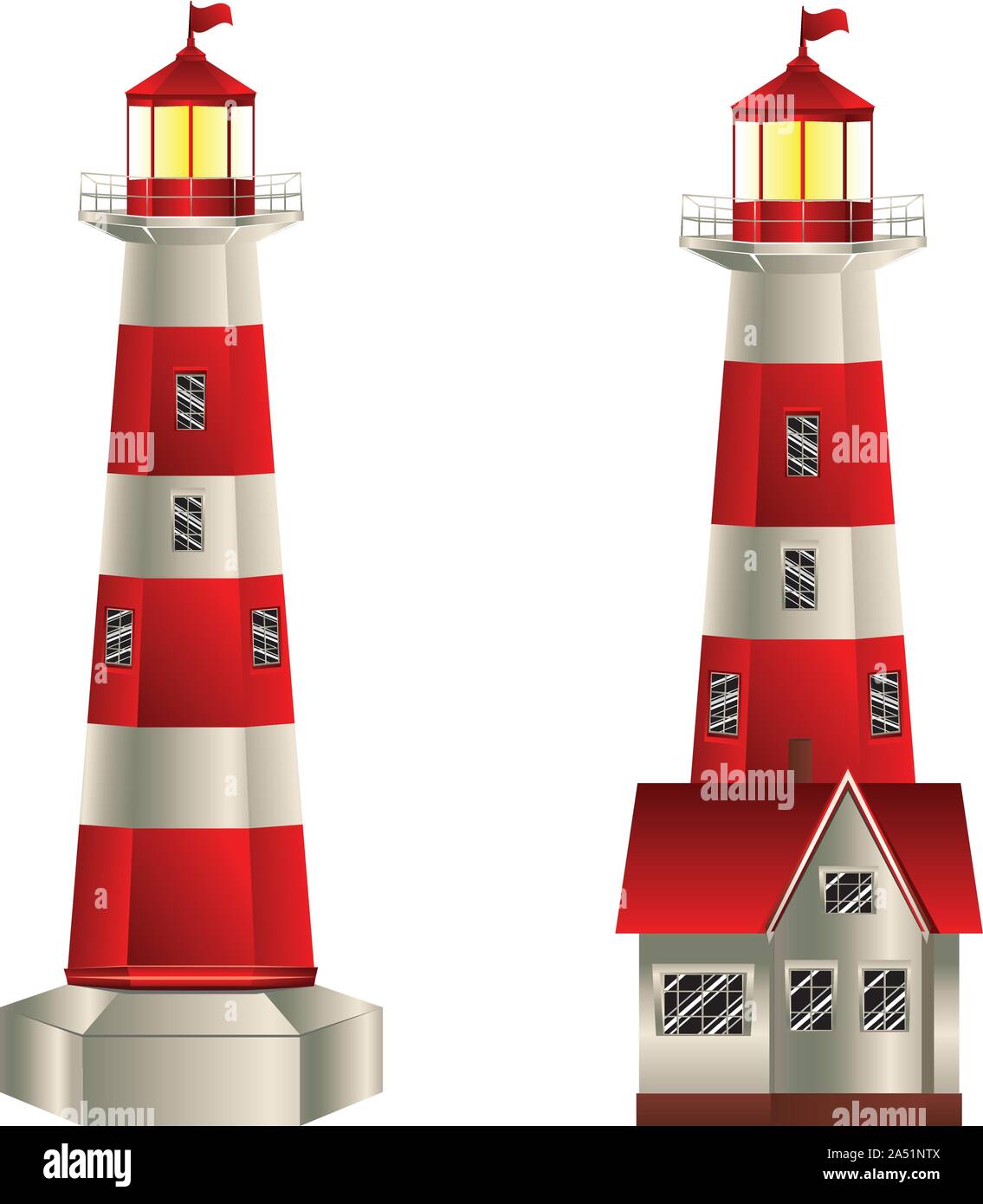 Navy lighthouse Stock Vector Images - Alamy