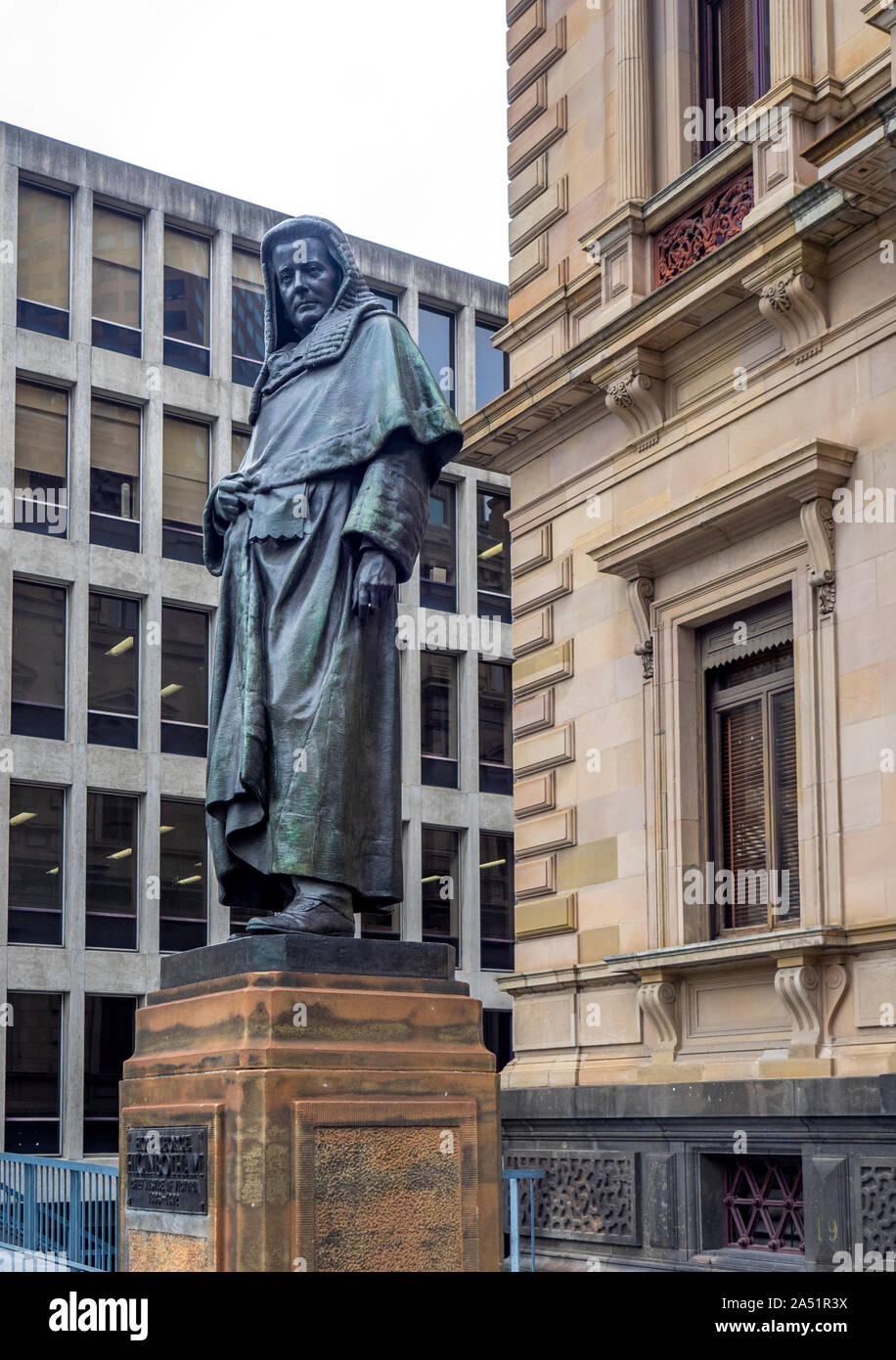 Statue justice melbourne australia hi-res stock photography and images ...