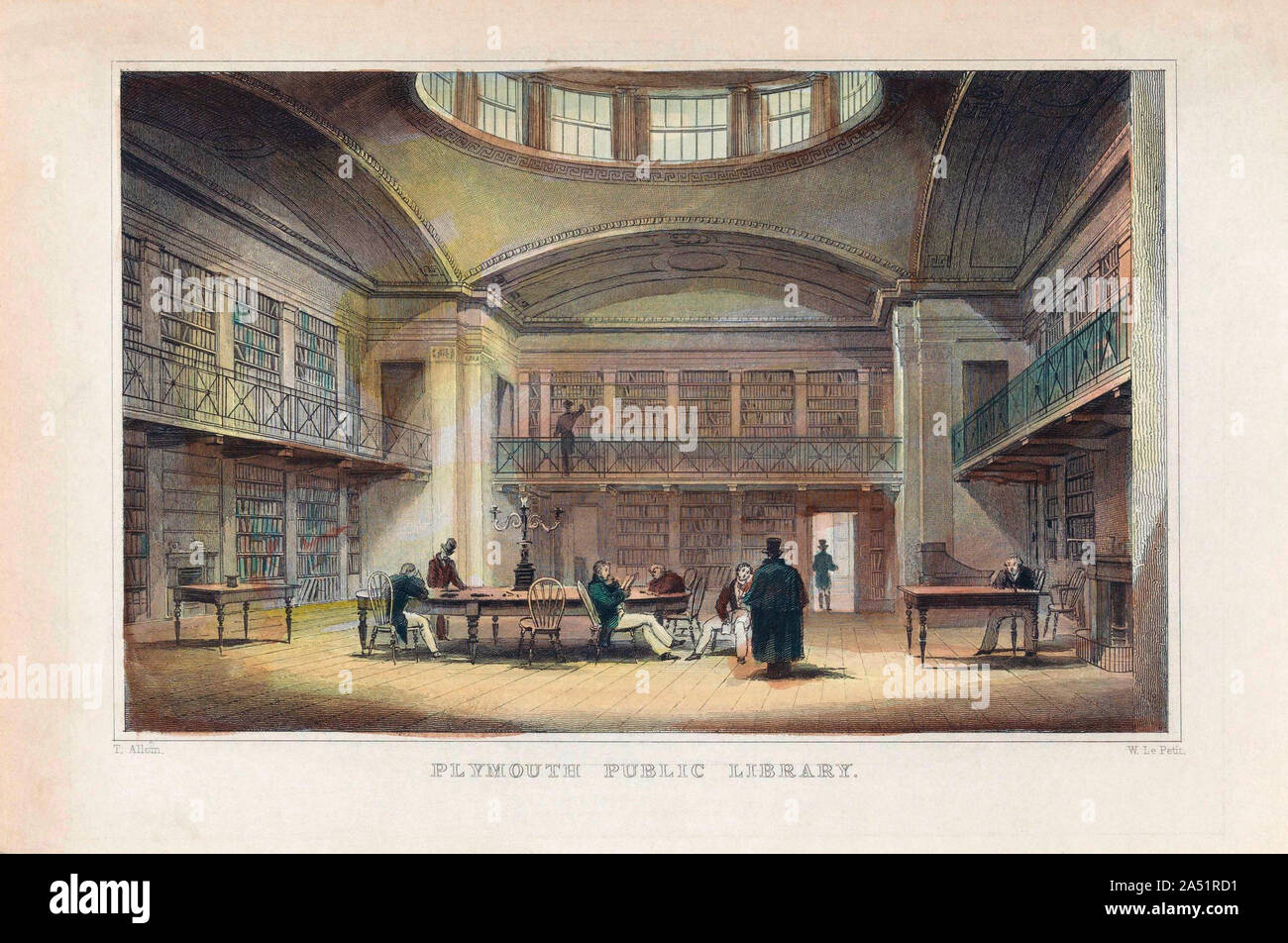 19th century library hi-res stock photography and images - Alamy