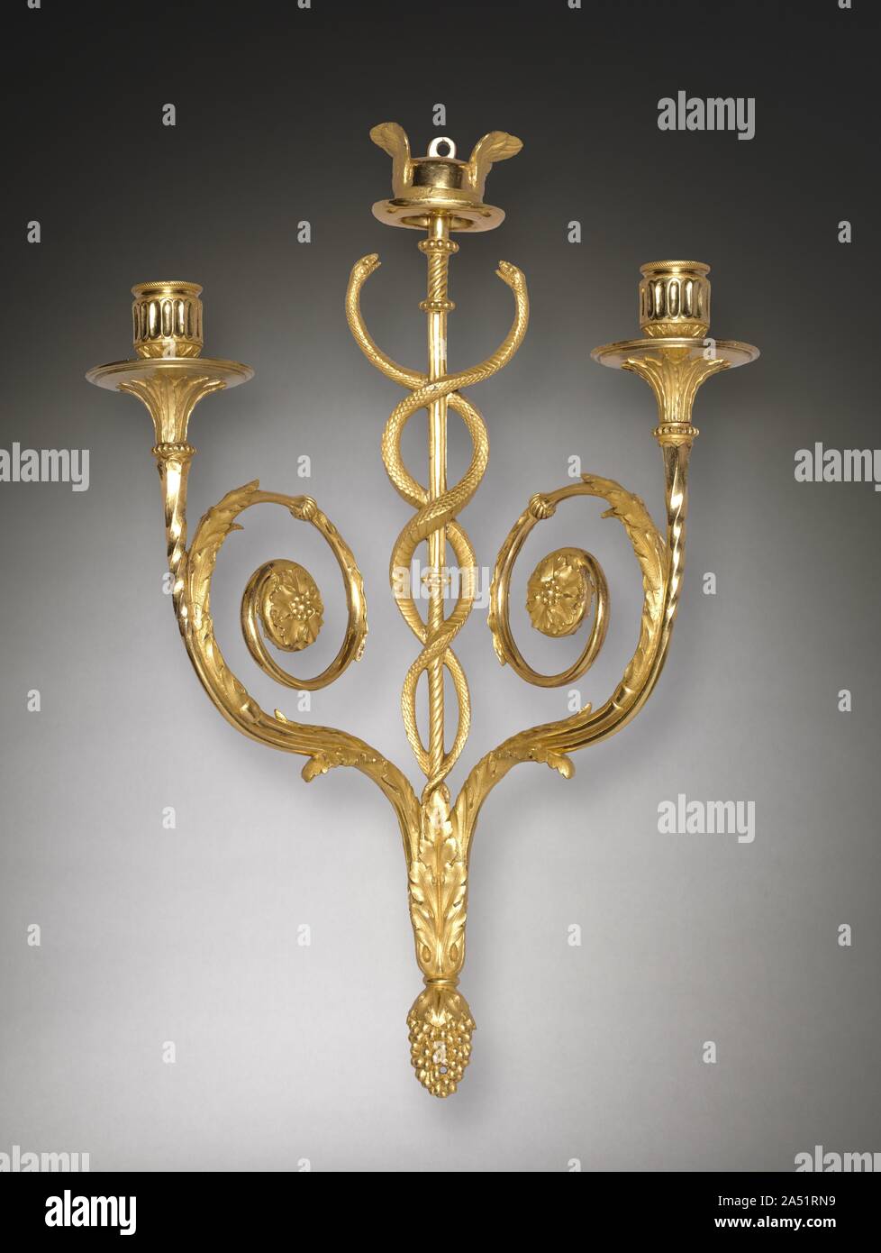 Pair of Louis XVI Style Candle Brackets, c. 1775-1790 Stock Photo - Alamy