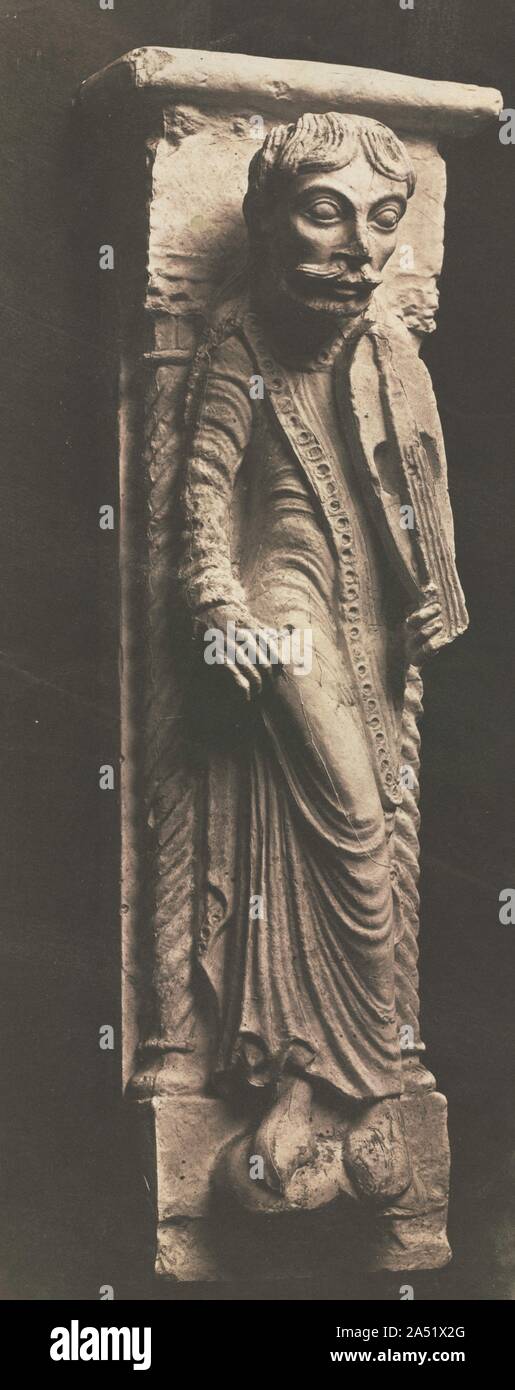 Plaster Cast of Romanesque Sculpture, c. 1854 Stock Photo - Alamy