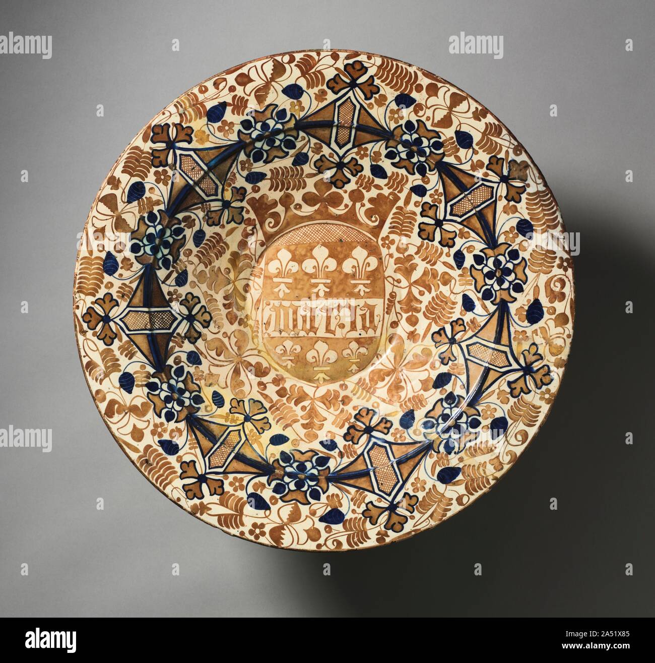 Plate with the Name "Maria", c. 1437. Large ornamental plates in this ...