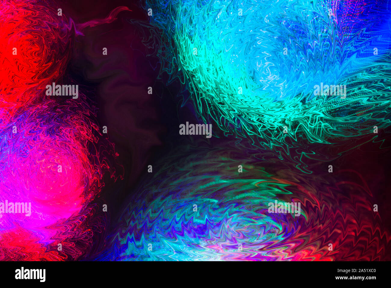 Light paint with vibrant red and blue colors Stock Photo - Alamy