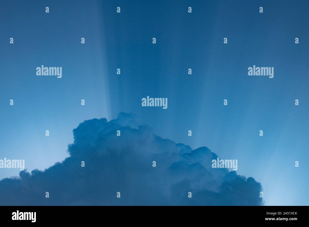 Storm cloud formation of anvil clouds Stock Photo - Alamy