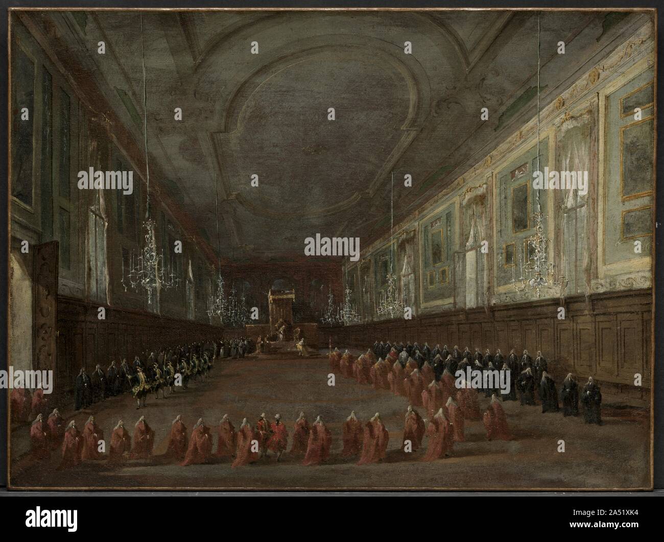 Papal audience hall hi-res stock photography and images - Alamy