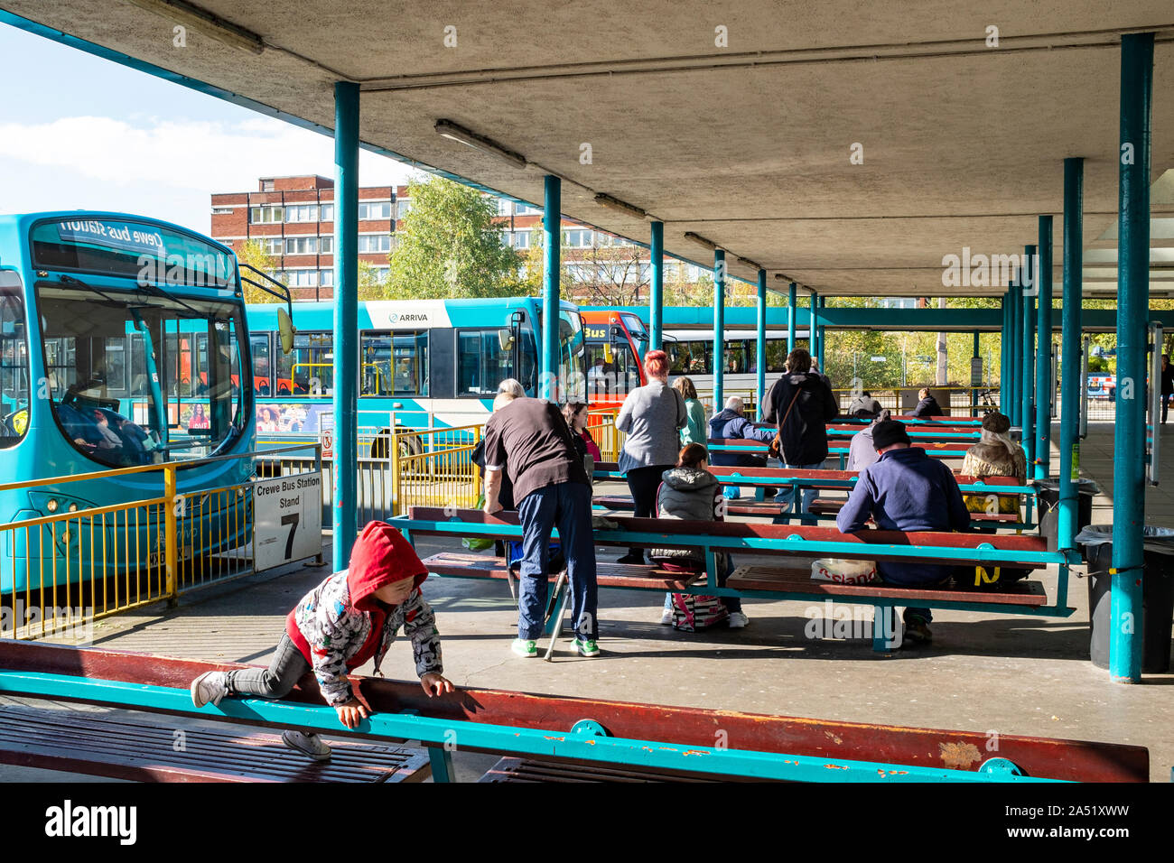 Crewe bus station hi-res stock photography and images - Alamy