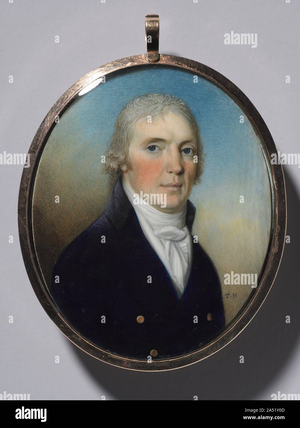 Portrait of a Man, c. 1780 Stock Photo - Alamy