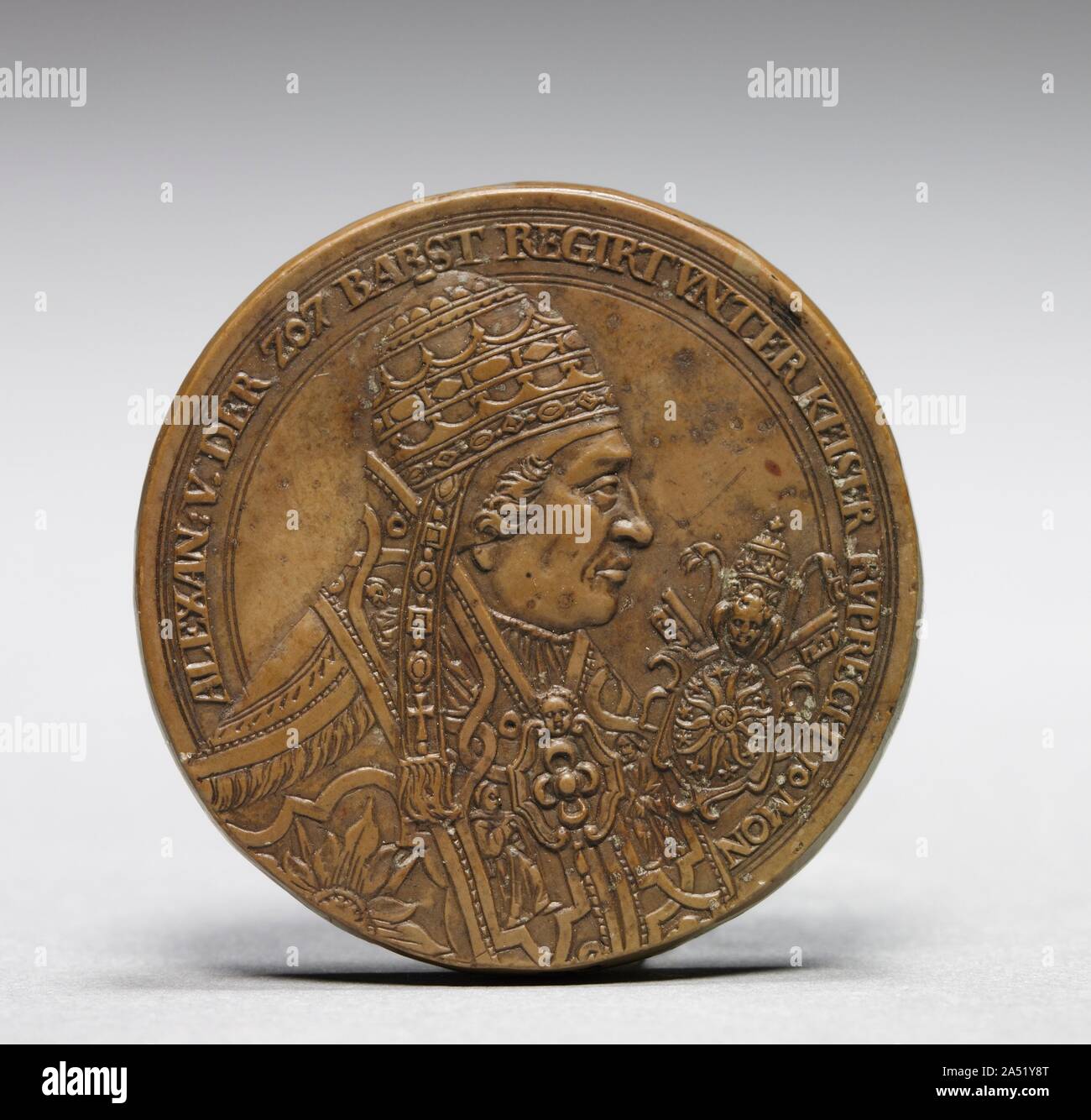 Portrait of Antipope Alexander V, c. 1574-1576 Stock Photo - Alamy