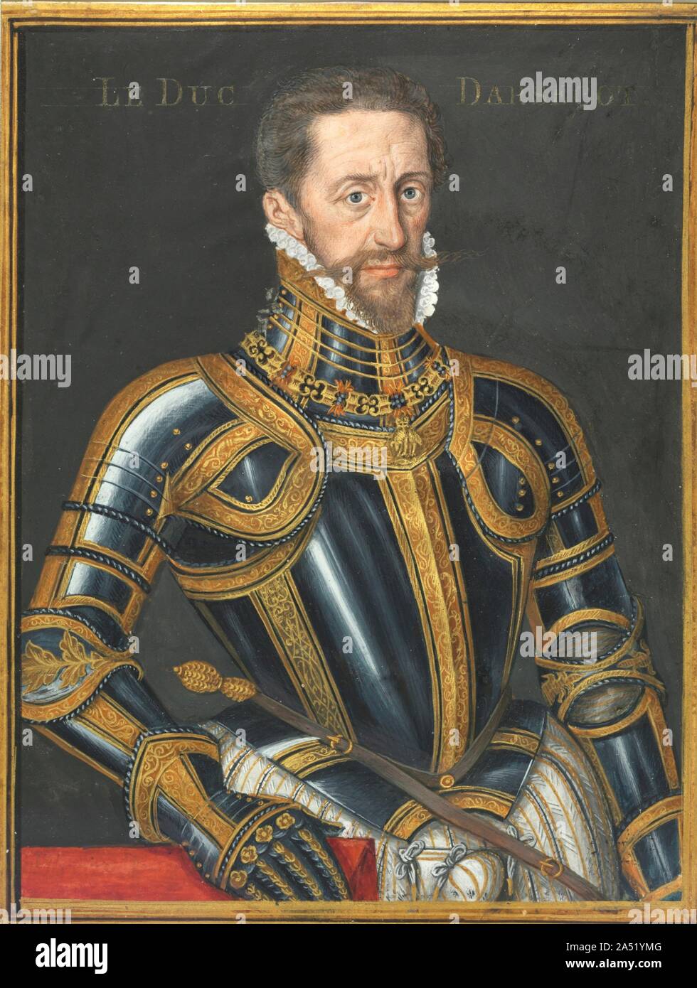 Portrait of Philippe de Croy, Duke of Aerschot, 1800s Stock Photo - Alamy