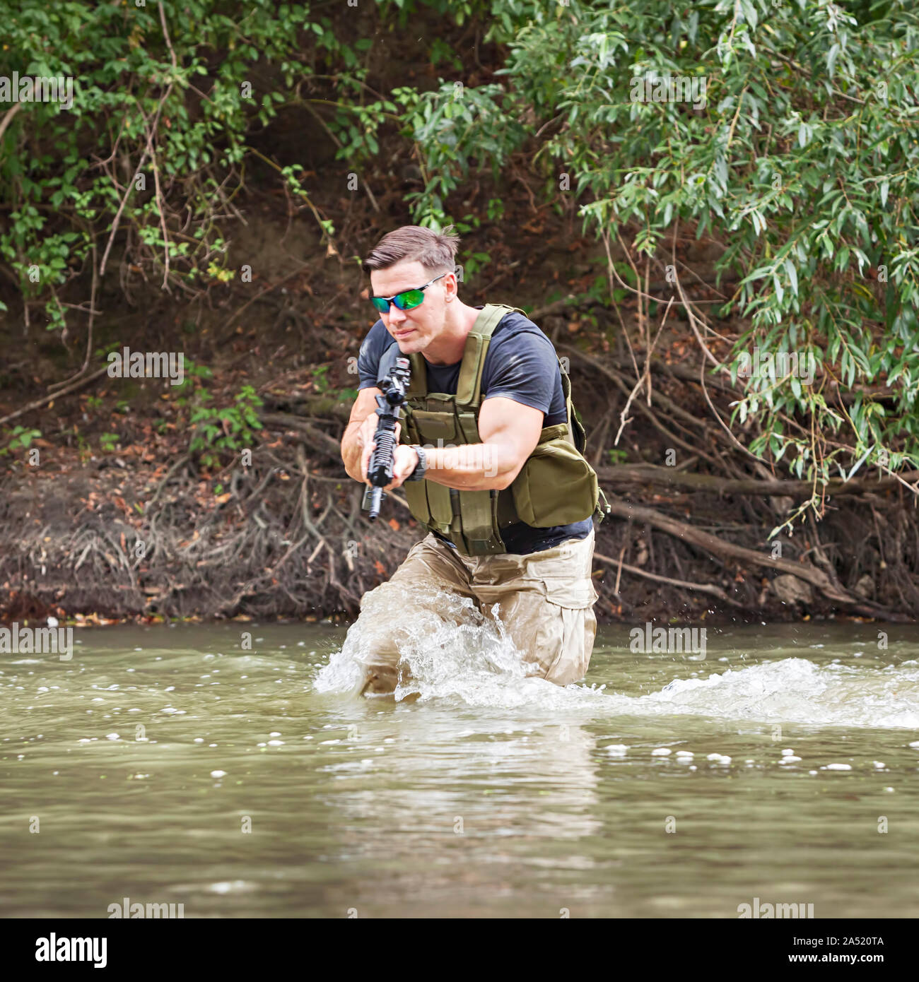 The battle of bush run hi-res stock photography and images - Alamy