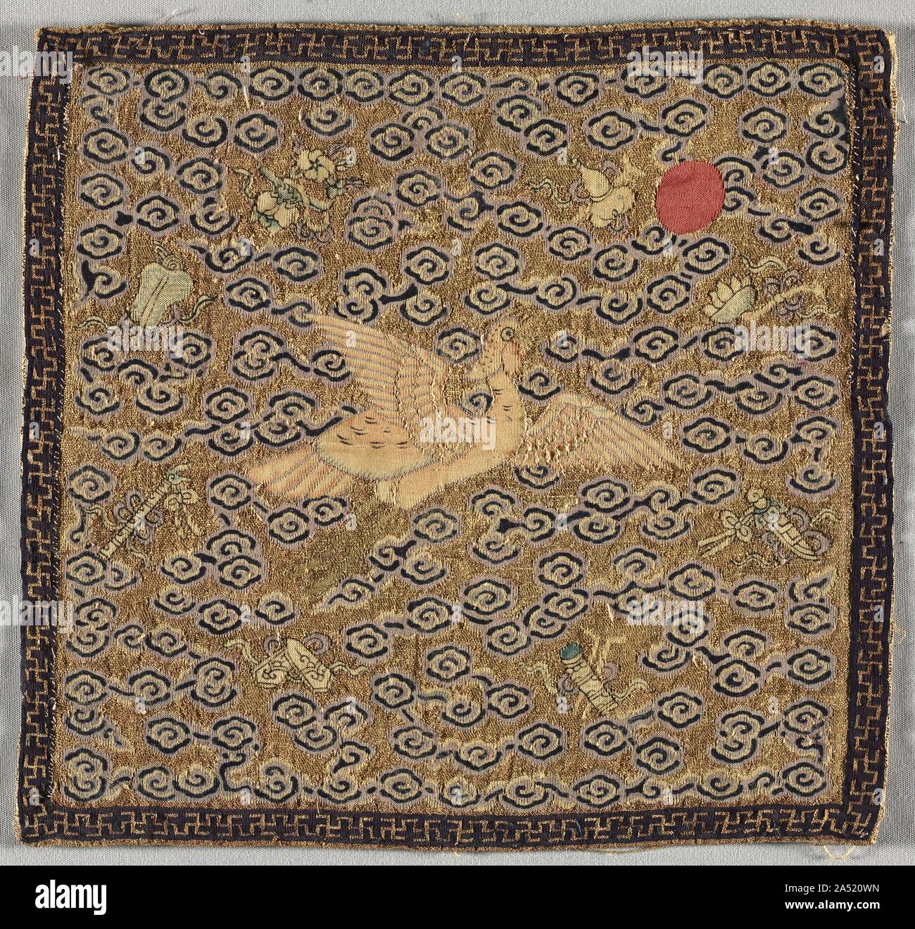 Silk and metal thread tapestry kesi hi-res stock photography and images ...