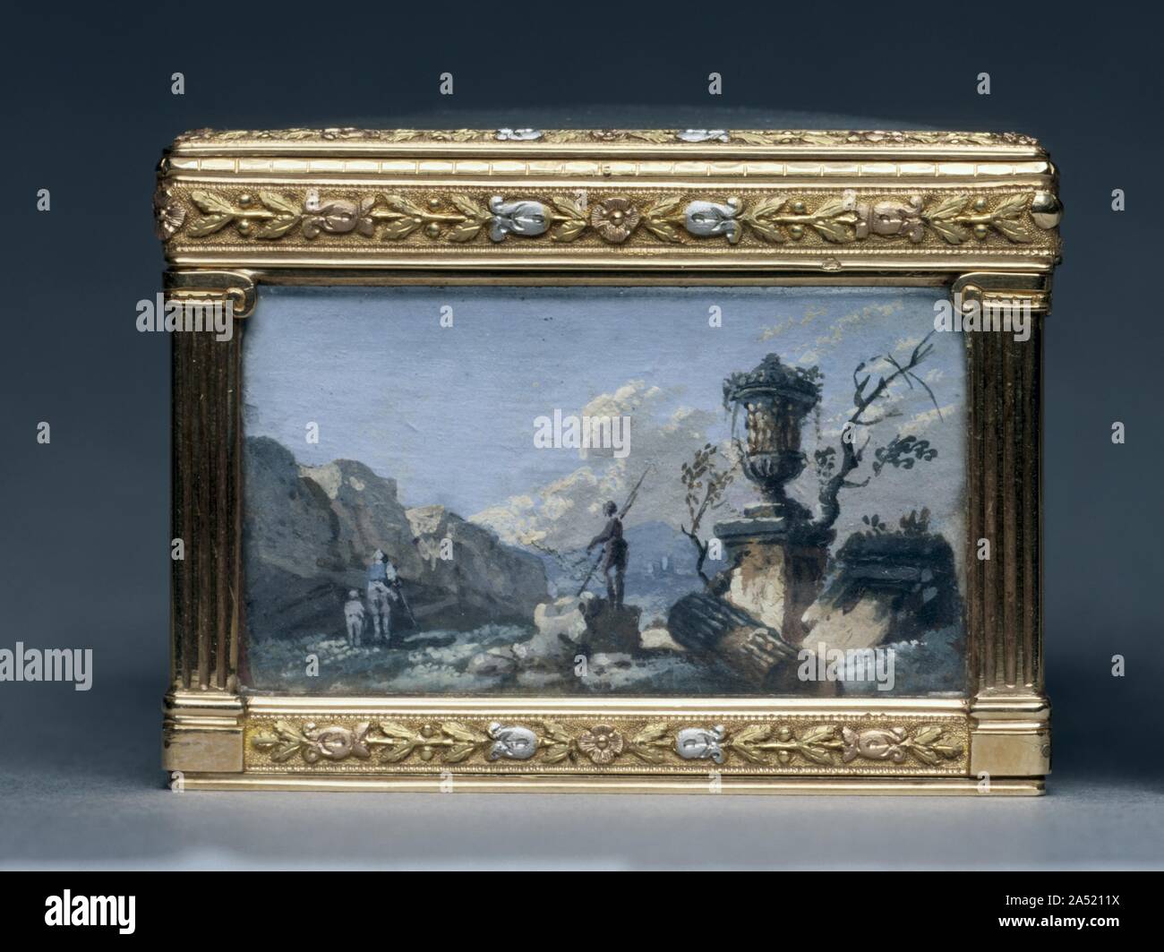 Rectangular Box, c. 1840-1850 Stock Photo - Alamy