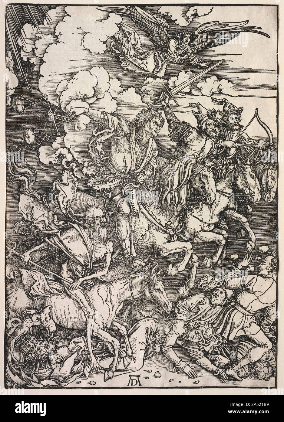 Four horsemen of revelation hi-res stock photography and images - Alamy