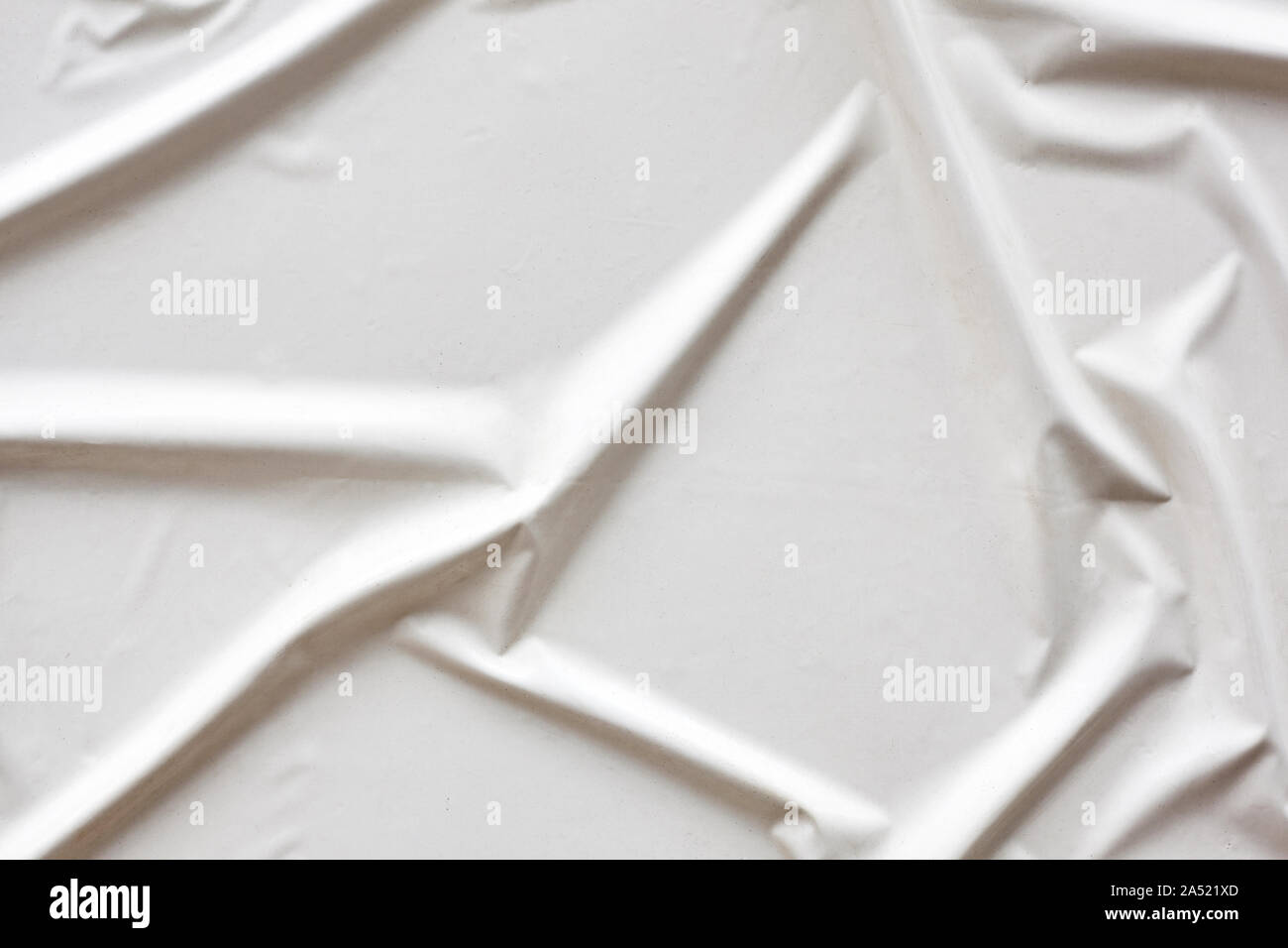 white wall as crumpled paper.Decoration Stock Photo - Alamy