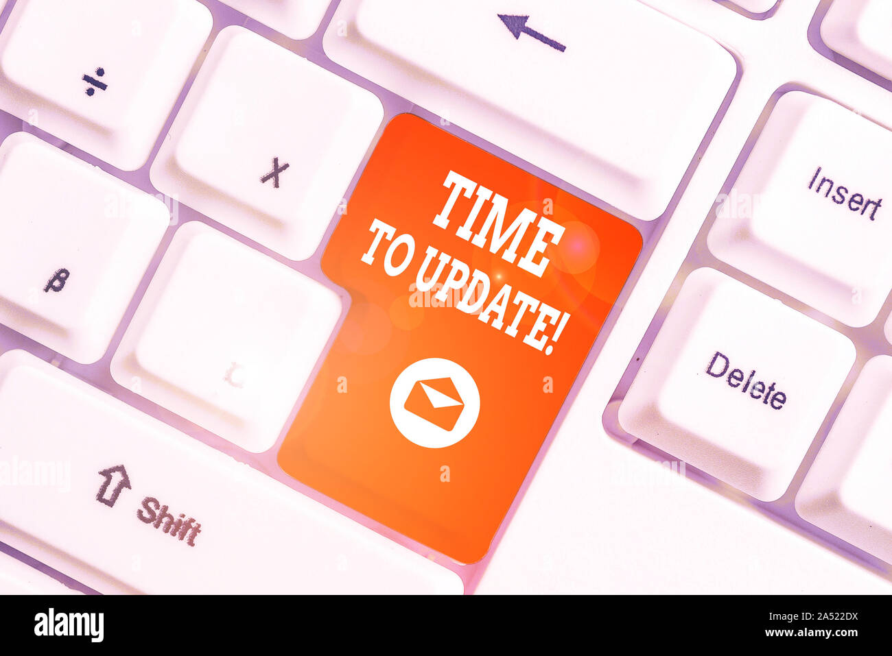 Conceptual hand writing showing Time To Update. Concept meaning this ...