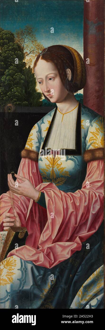 Master of the saint barbara legend hi-res stock photography and images ...