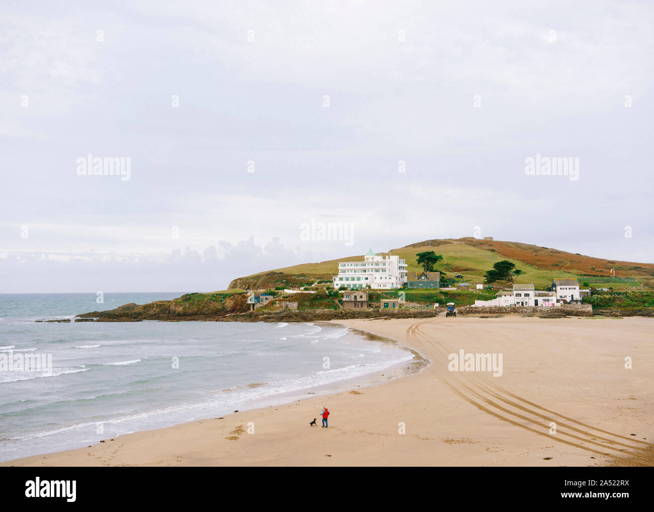 Burgh Island, where Christie's "And Then There Were None" took place ...