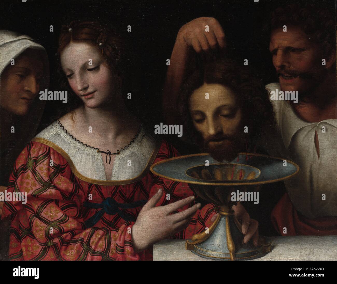 Salome with the head of saint john the baptist hi-res stock photography ...