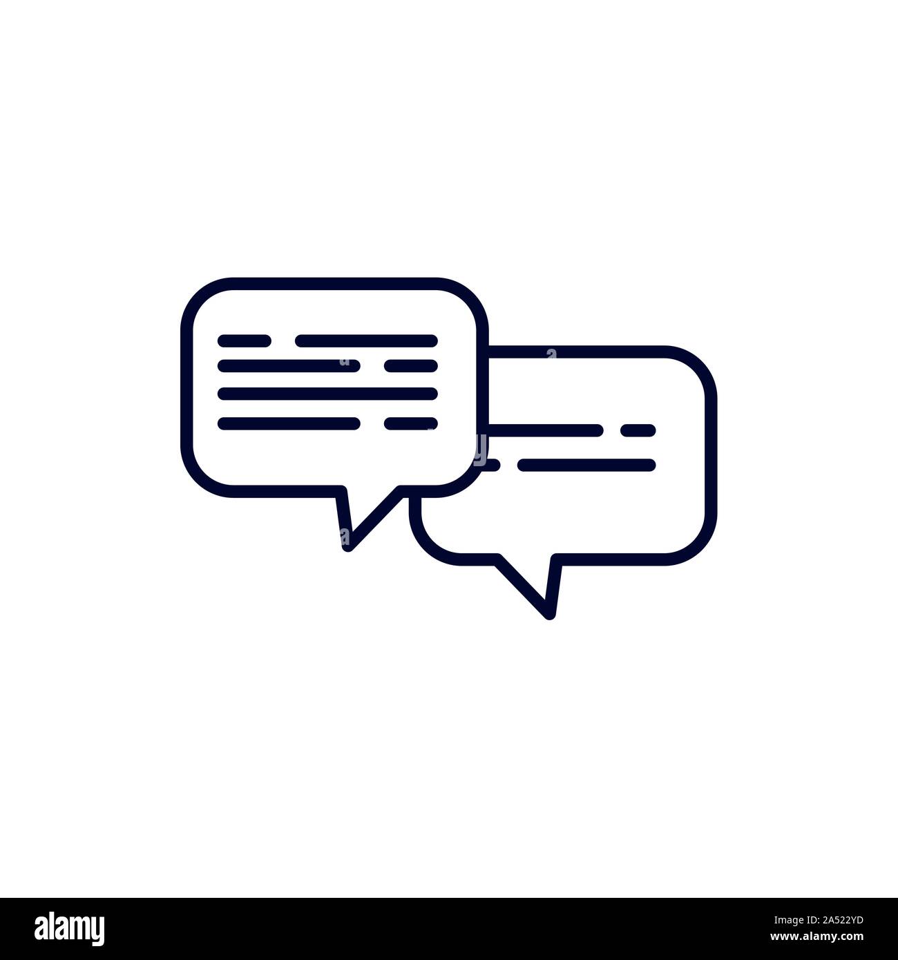 Communication bubble icon design, Message discussion conversation talk ...