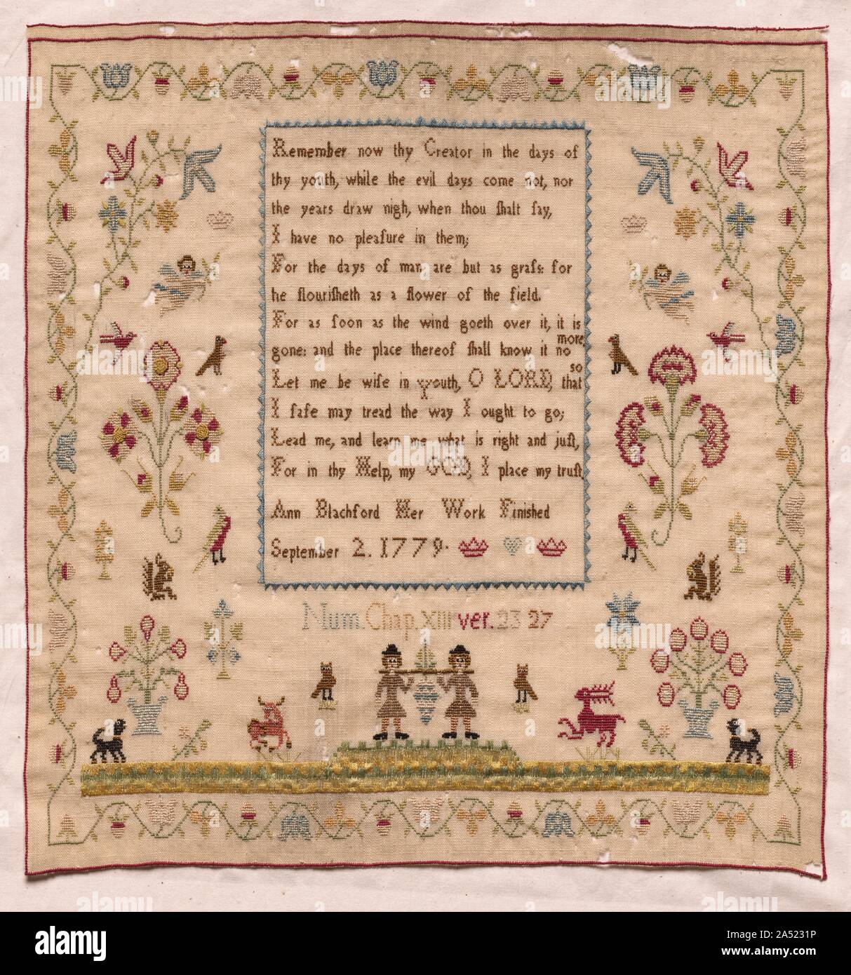 England woolen textile 18th century hi-res stock photography and images ...