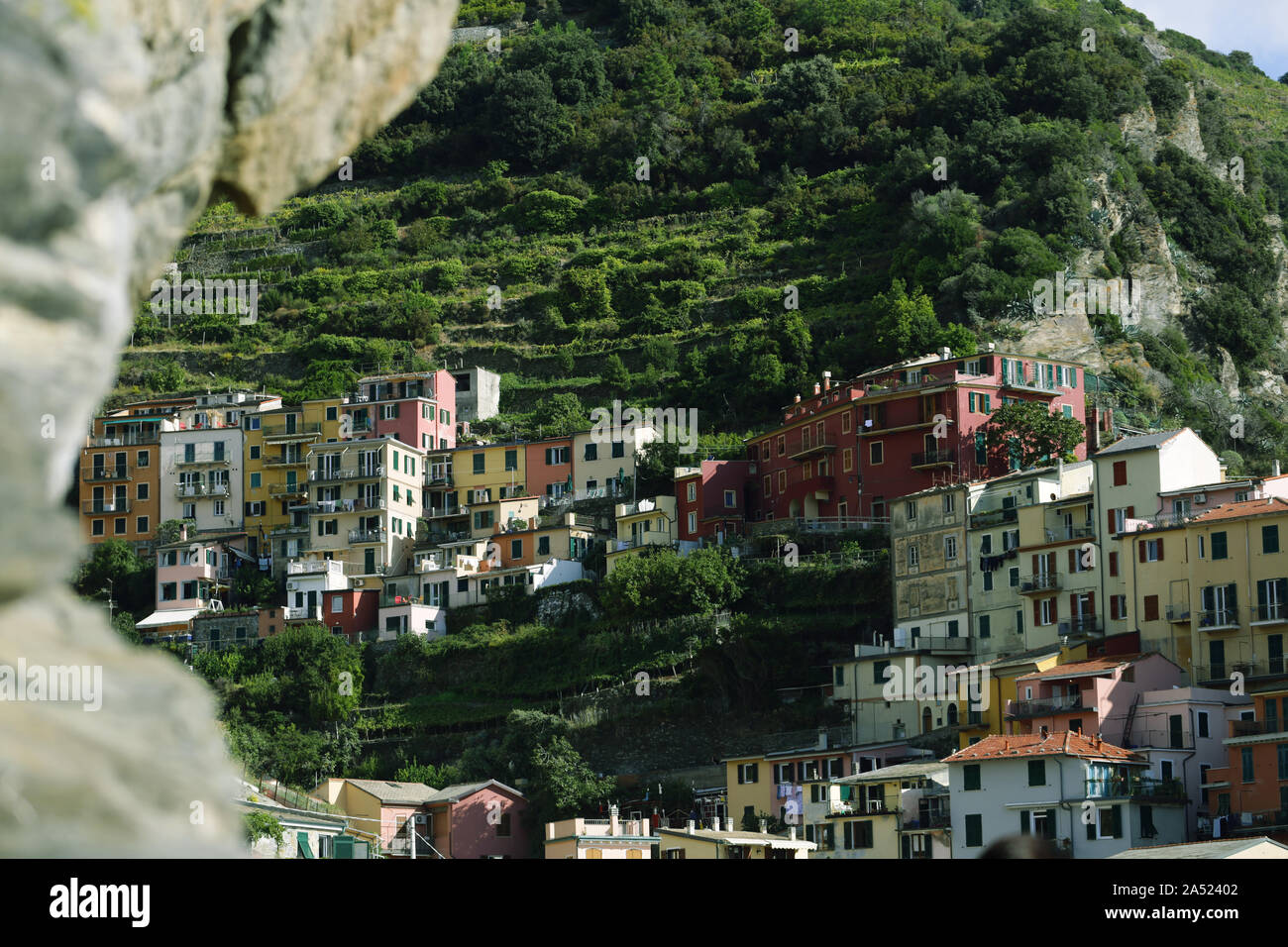 Italian landscapes, architecture and gardens beautiful views Stock ...