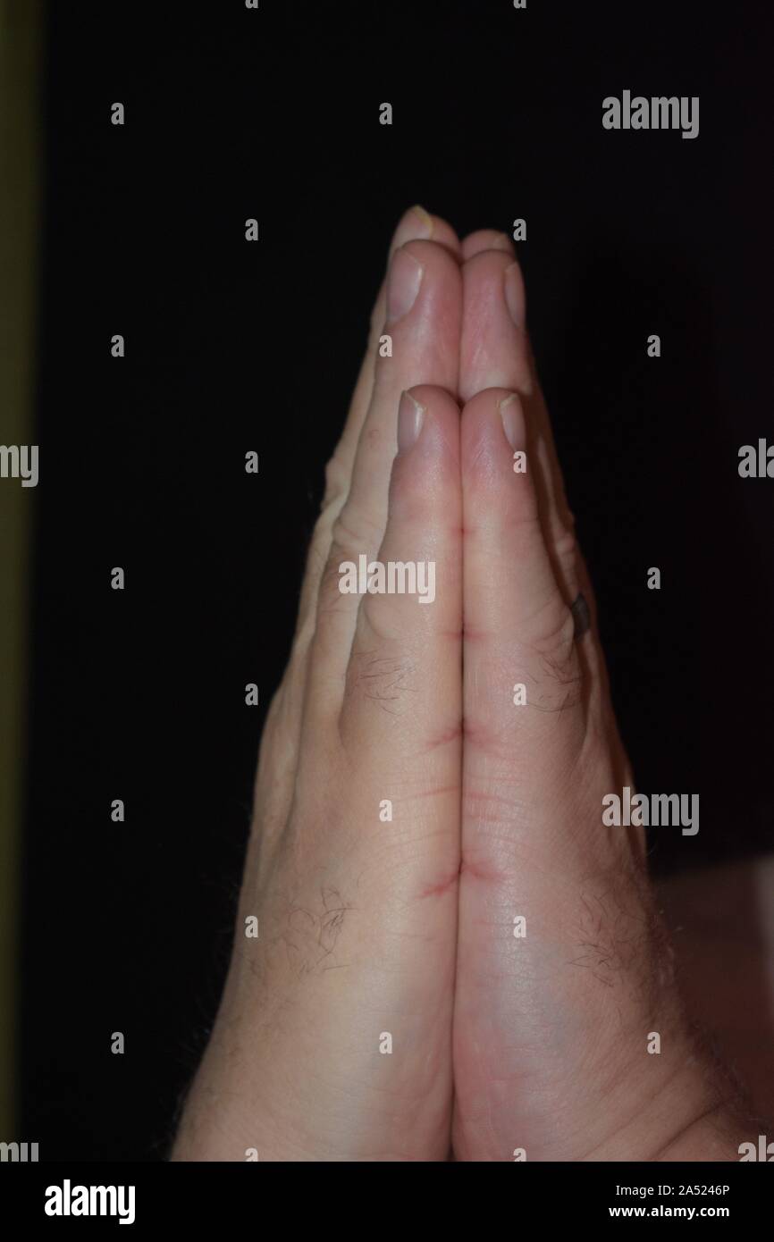 Gesture hand hands skin hi-res stock photography and images - Alamy