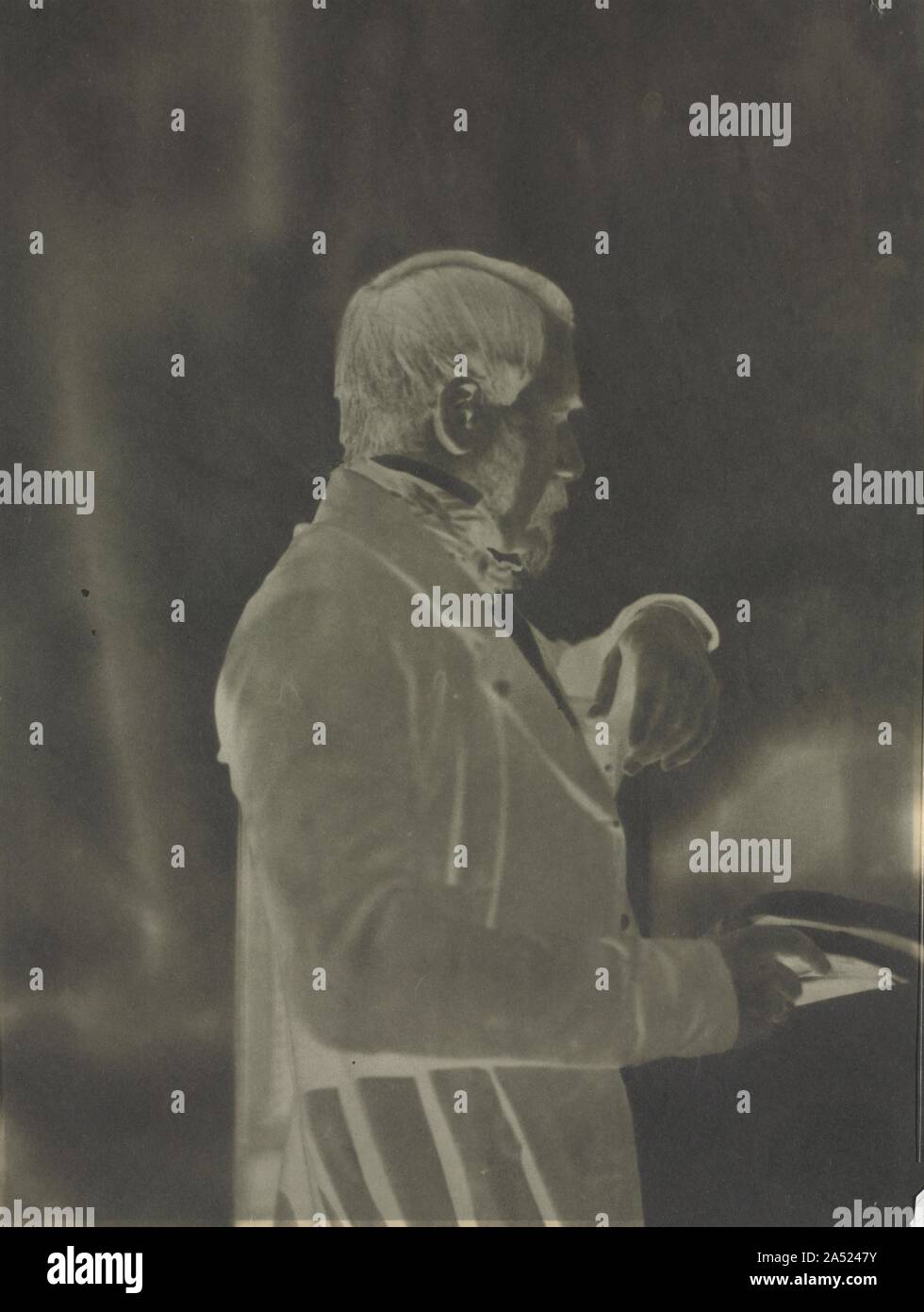 Self-Portrait (negative), c. 1853. After the announcement of the waxed ...