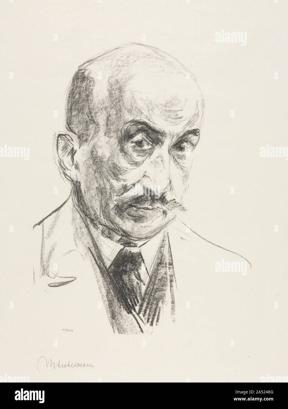 Max Liebermann Self Portrait High Resolution Stock Photography and ...
