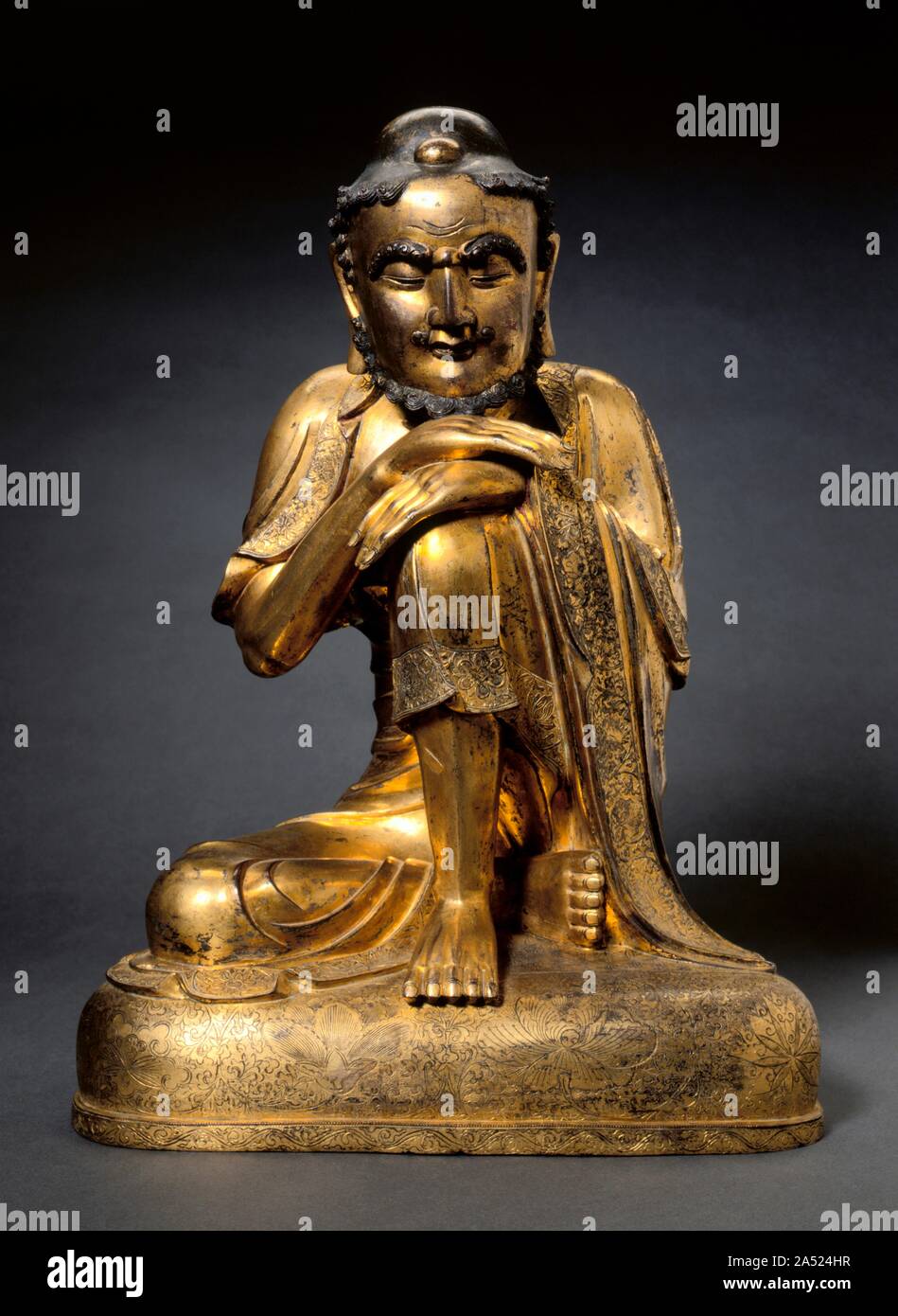 Shakyamuni as an Ascetic, early 1300s. This statue is of monumental ...