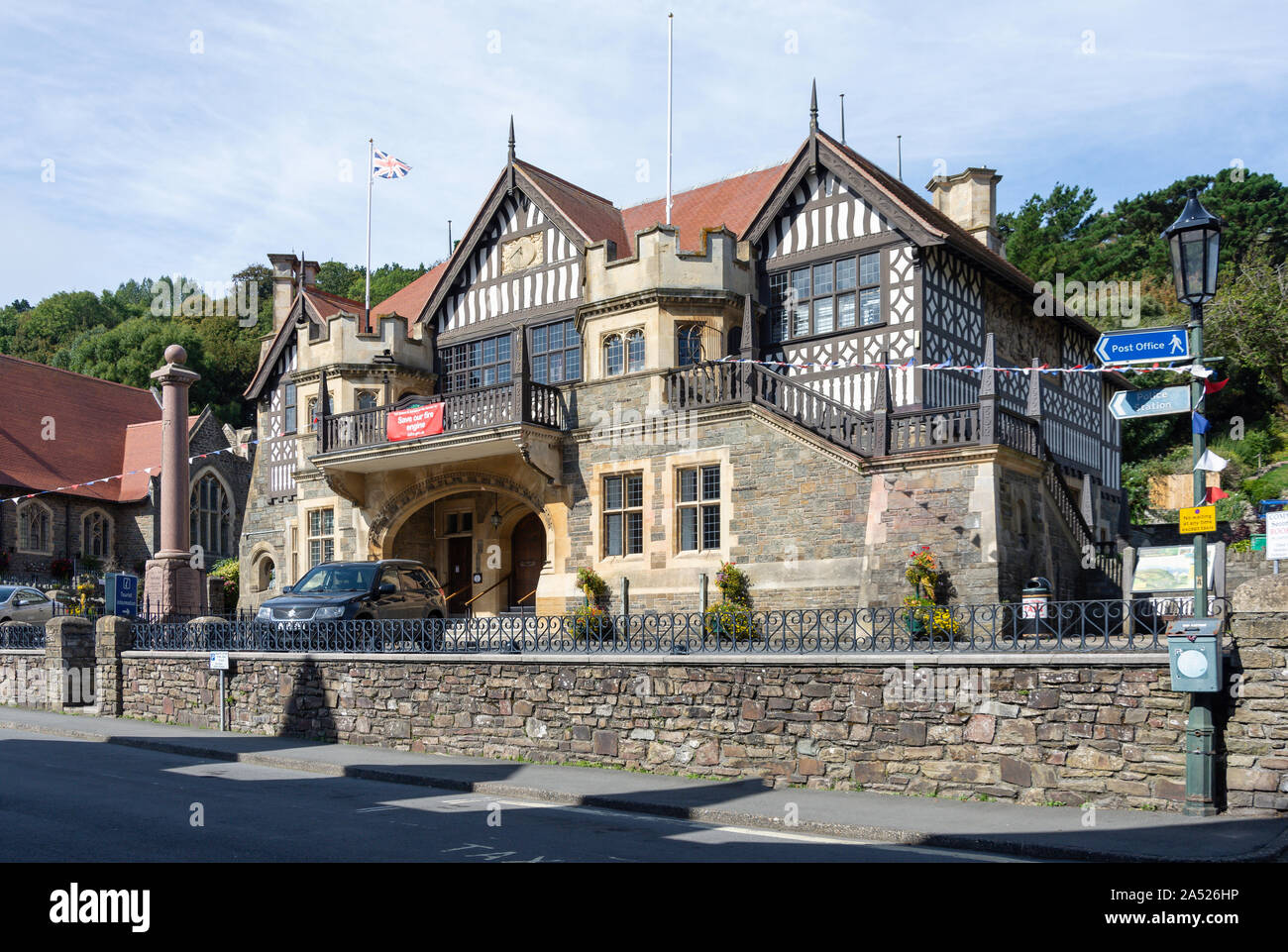 Lynton & Lynmouth Town Council, Lee Street, Lynton, Devon, England ...