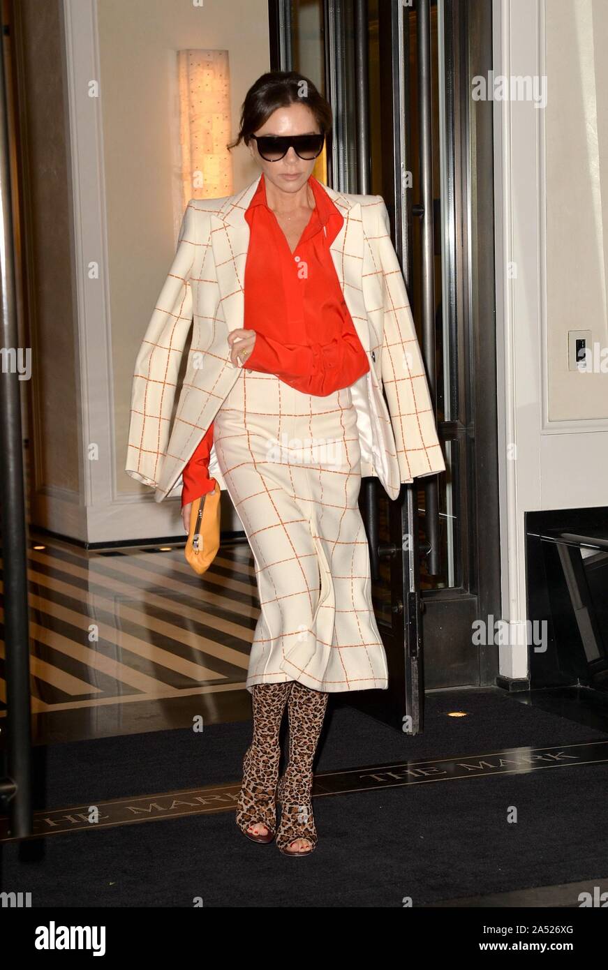 New York, NY, USA. 17th Oct, 2019. Victoria Beckham out and about for ...