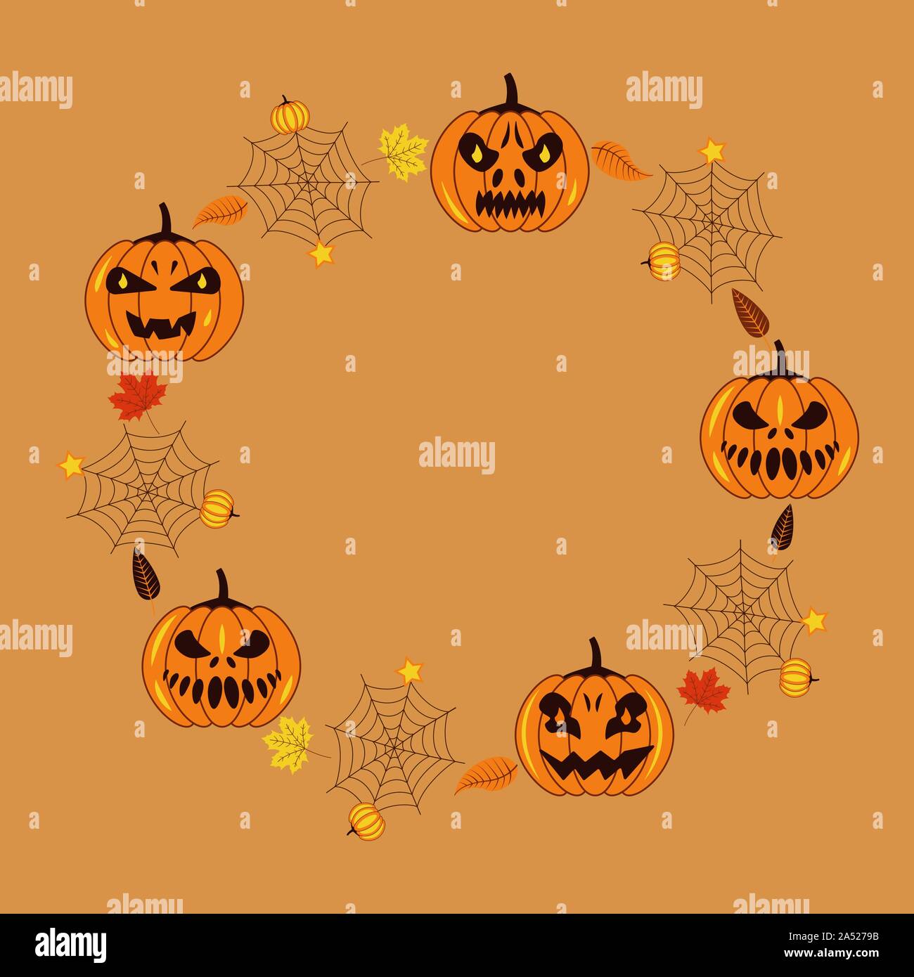 Spider face eyes Stock Vector Images - Alamy