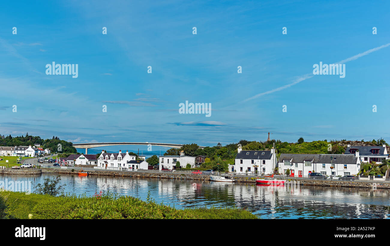 View of Kyleakin village on the Isle of Skye, Scotland Stock Photo - Alamy