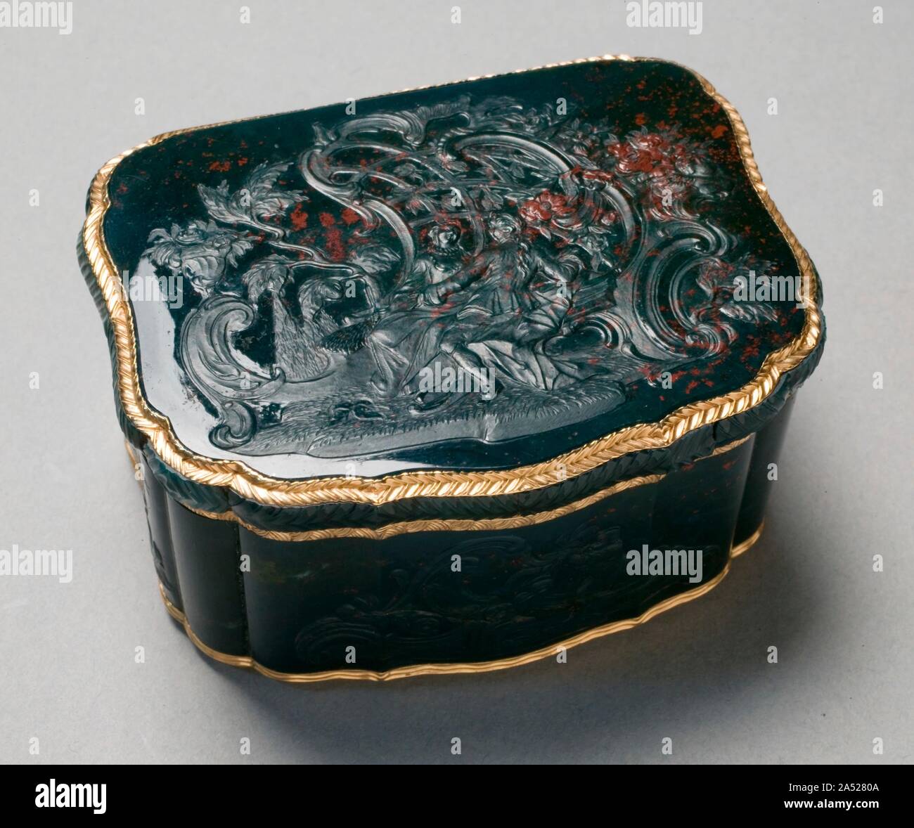 Snuff Box, c. 1750 Stock Photo - Alamy