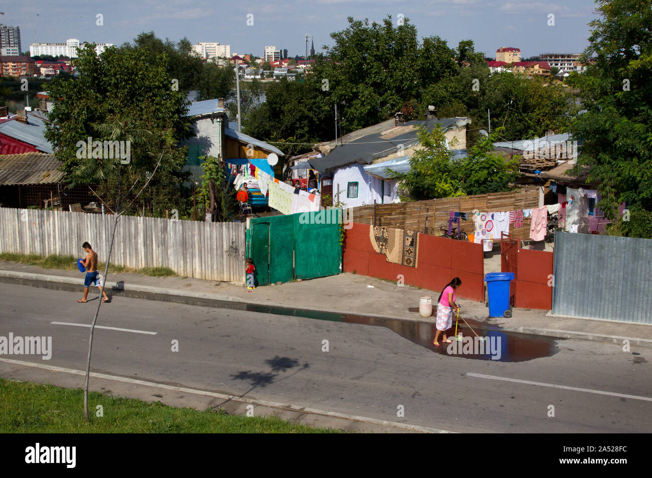 Cityscape from Romania's capital Bucharest.Photo Jeppe Gustafsson Stock ...