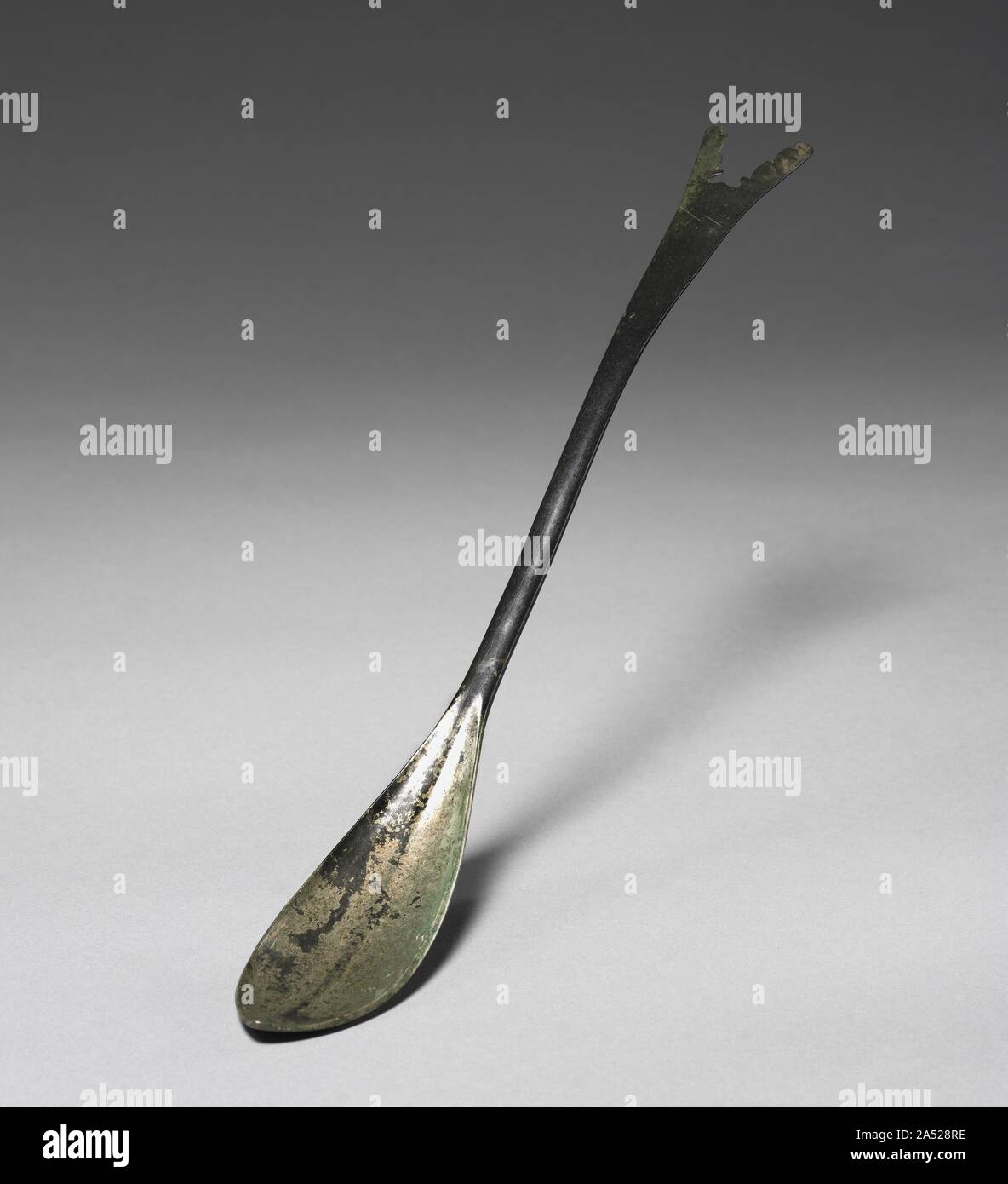 Spoon with Fish-Tail Design, 918-1392 Stock Photo - Alamy