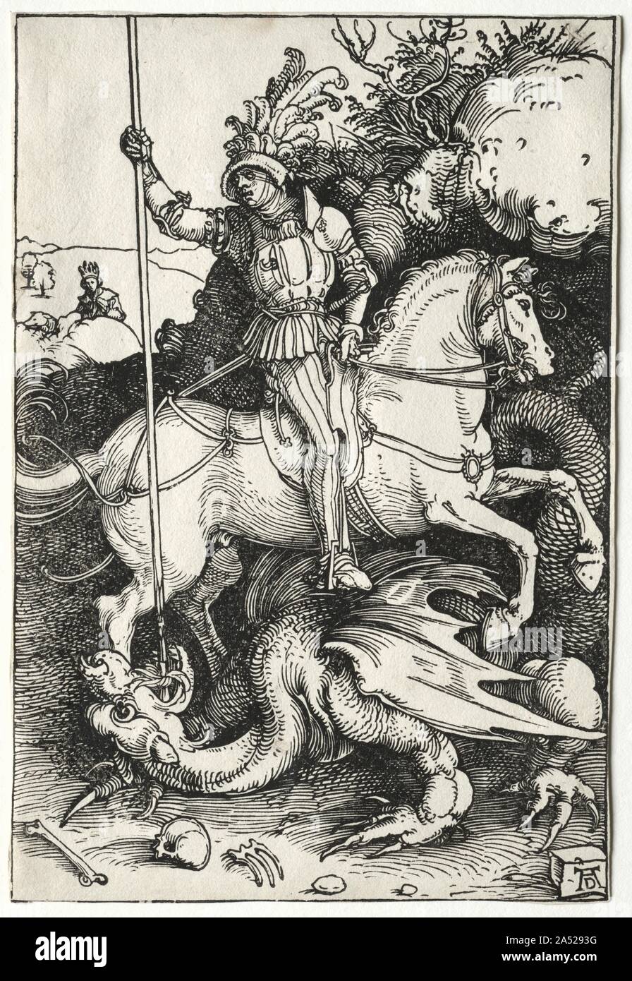 St george killing the dragon hi-res stock photography and images - Alamy