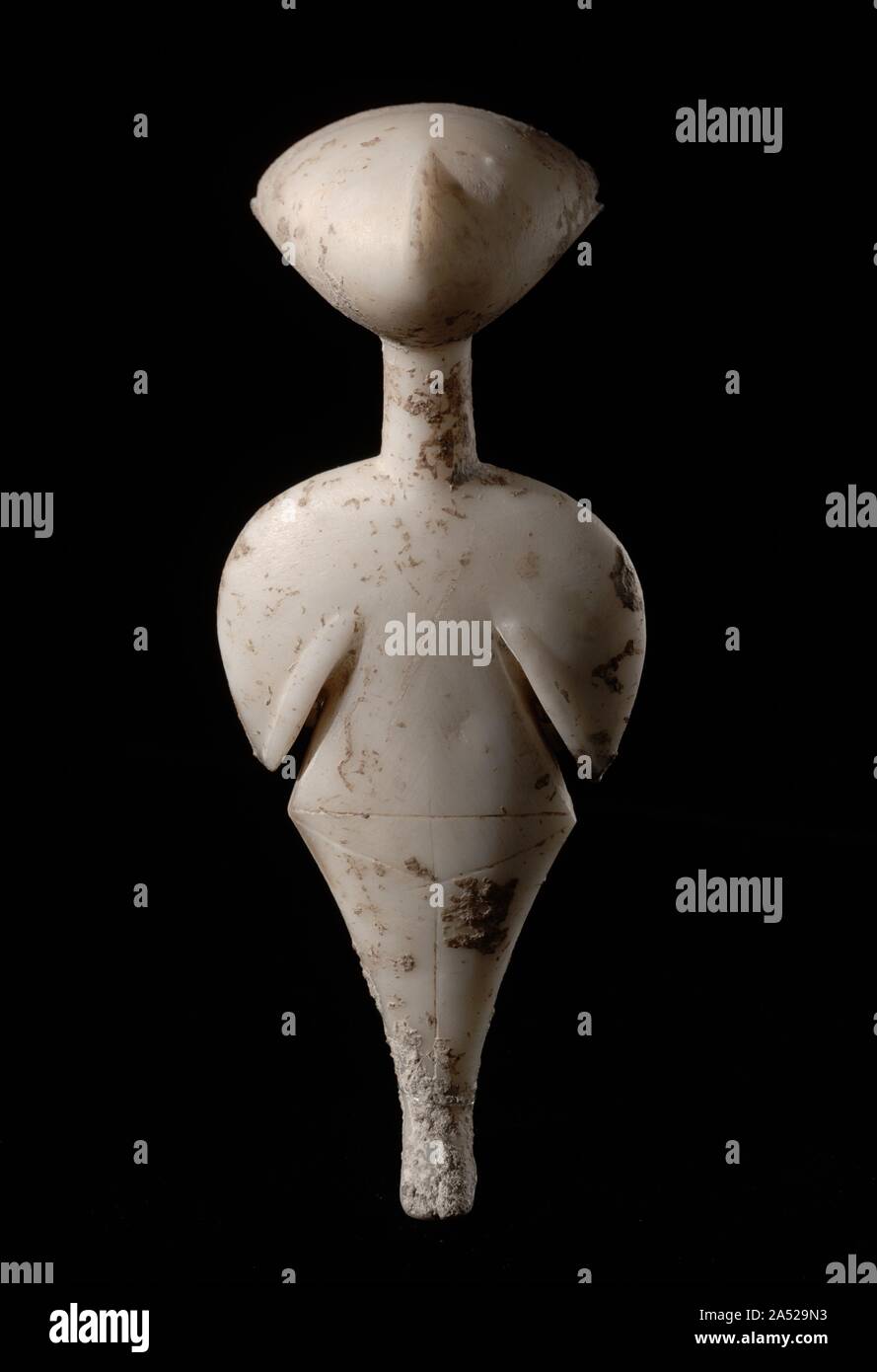 Statuette of a Woman: "The Stargazer", c. 3000 BC. Executed in ...