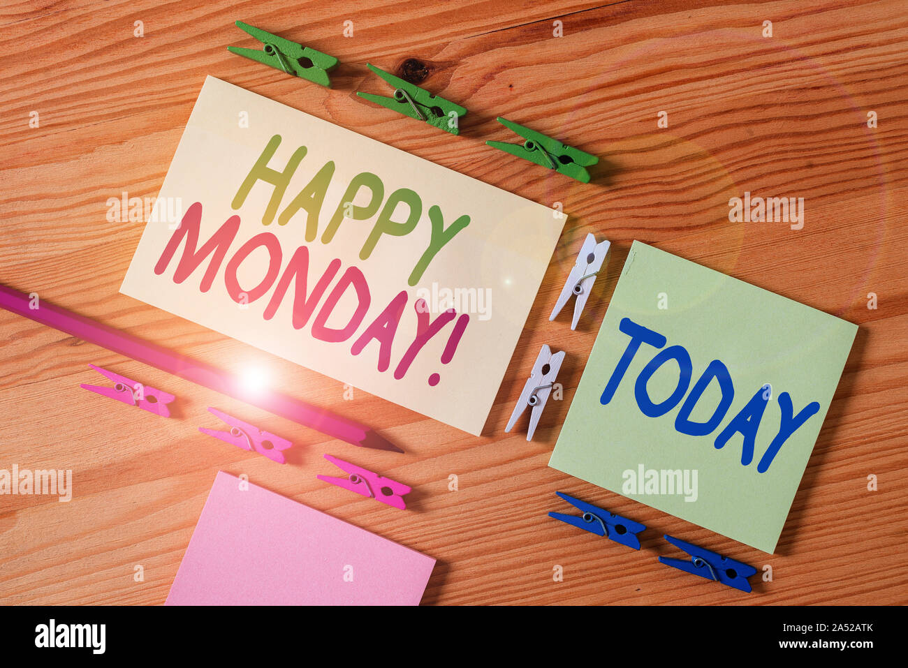 Handwriting text Happy Monday. Conceptual photo telling that ...