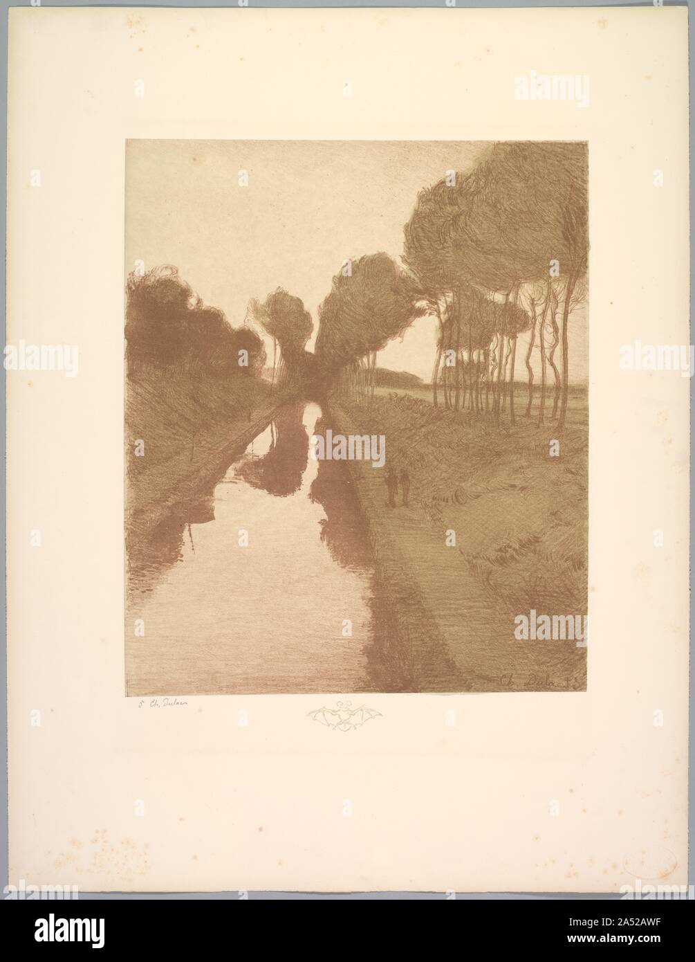 Lithograph with remarque hi-res stock photography and images - Alamy