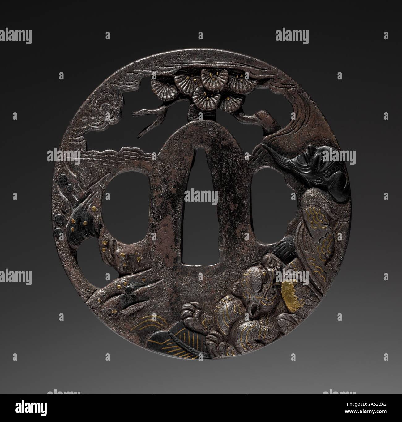 Sword Guard, 1700s-1800s Stock Photo - Alamy