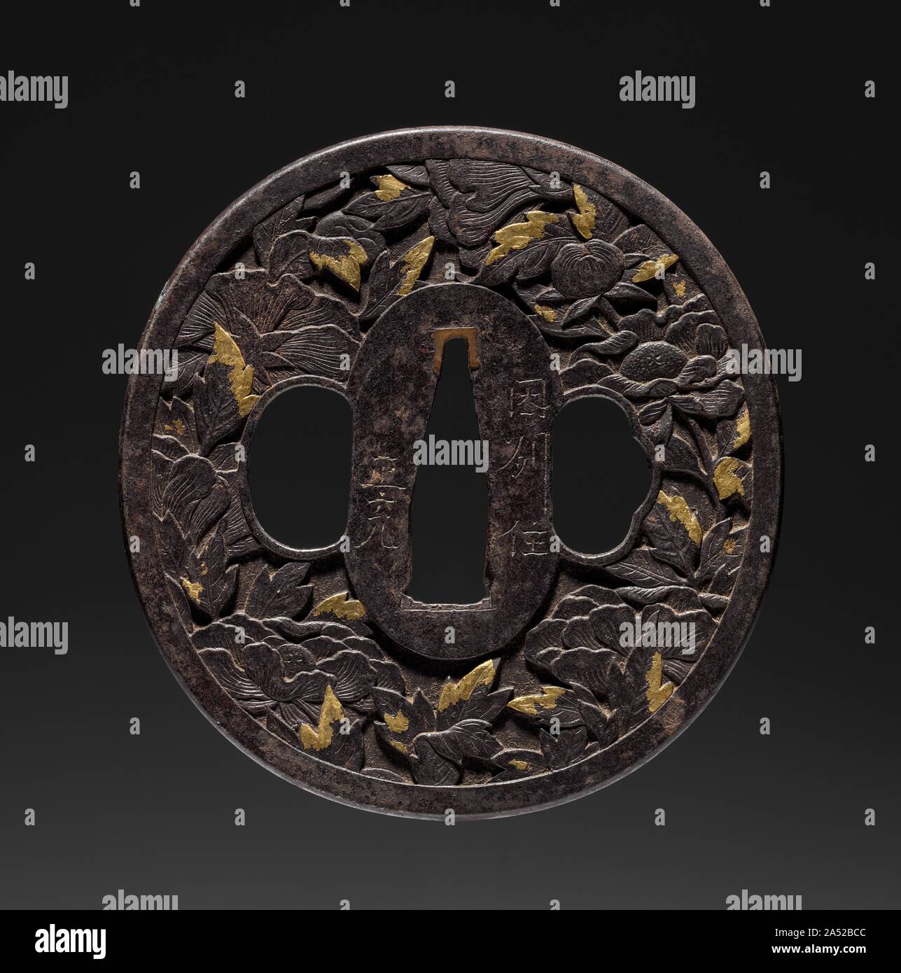 Sword Guard, early 19th century Stock Photo - Alamy