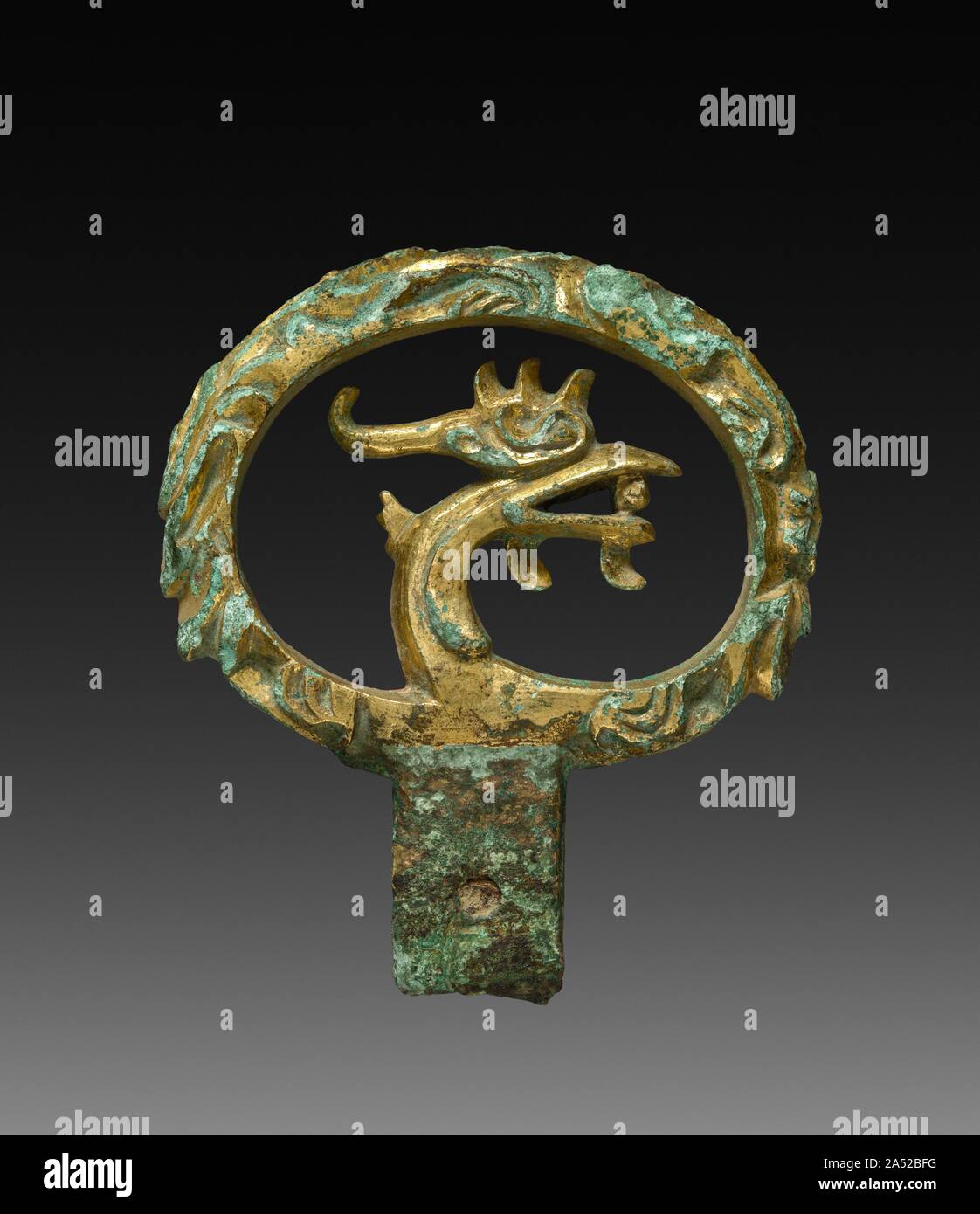 Sword Handle with Dragon Head Design, c. 200s Stock Photo - Alamy
