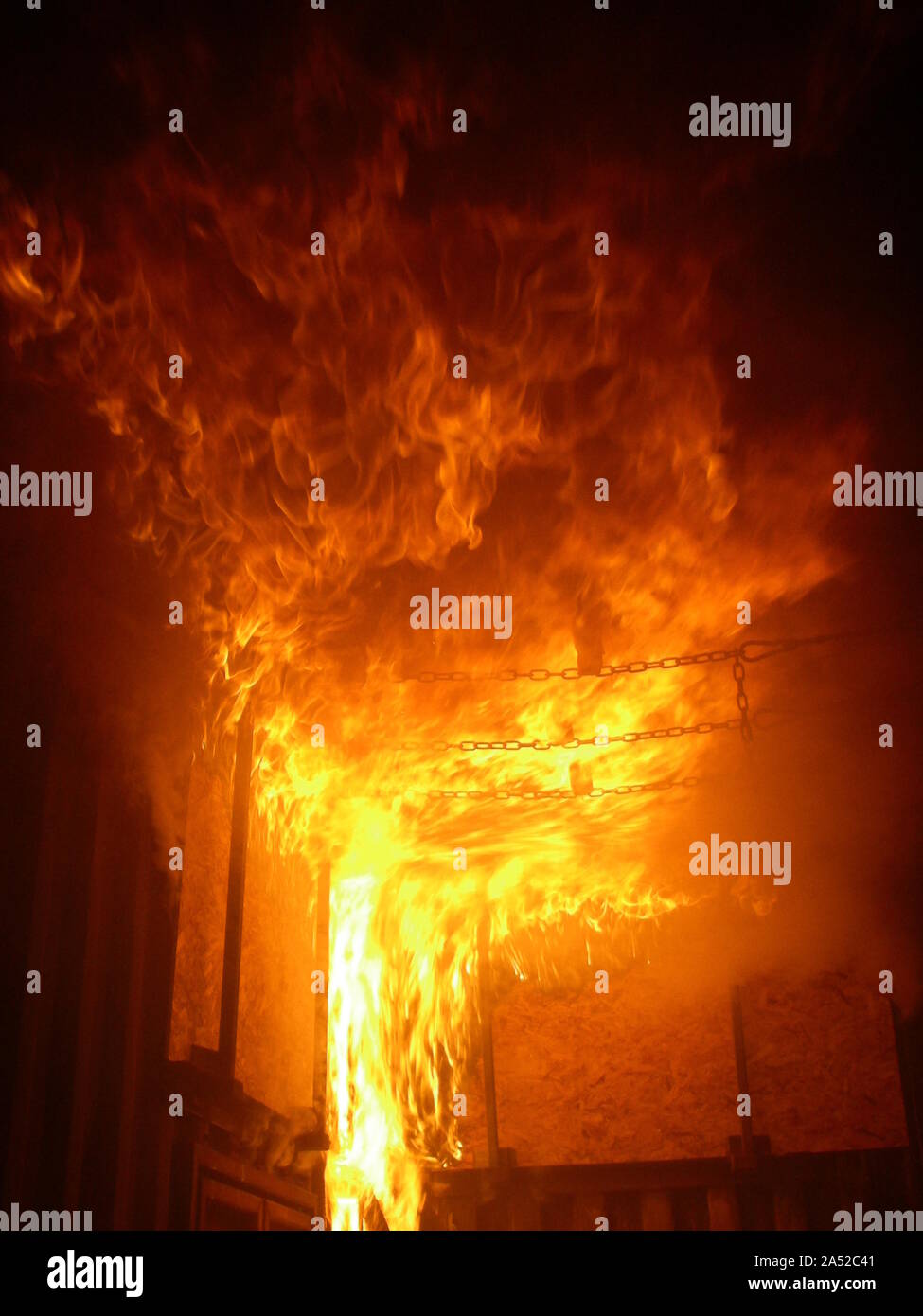 Enveloped in fire hi-res stock photography and images - Alamy