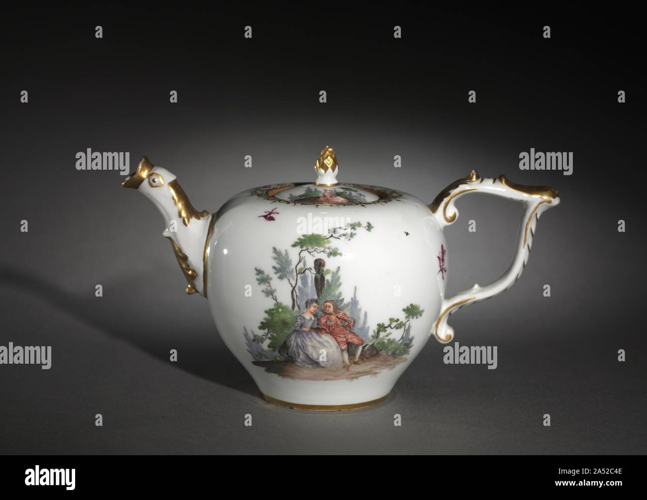 Teapot, c. 1750-1770 Stock Photo - Alamy