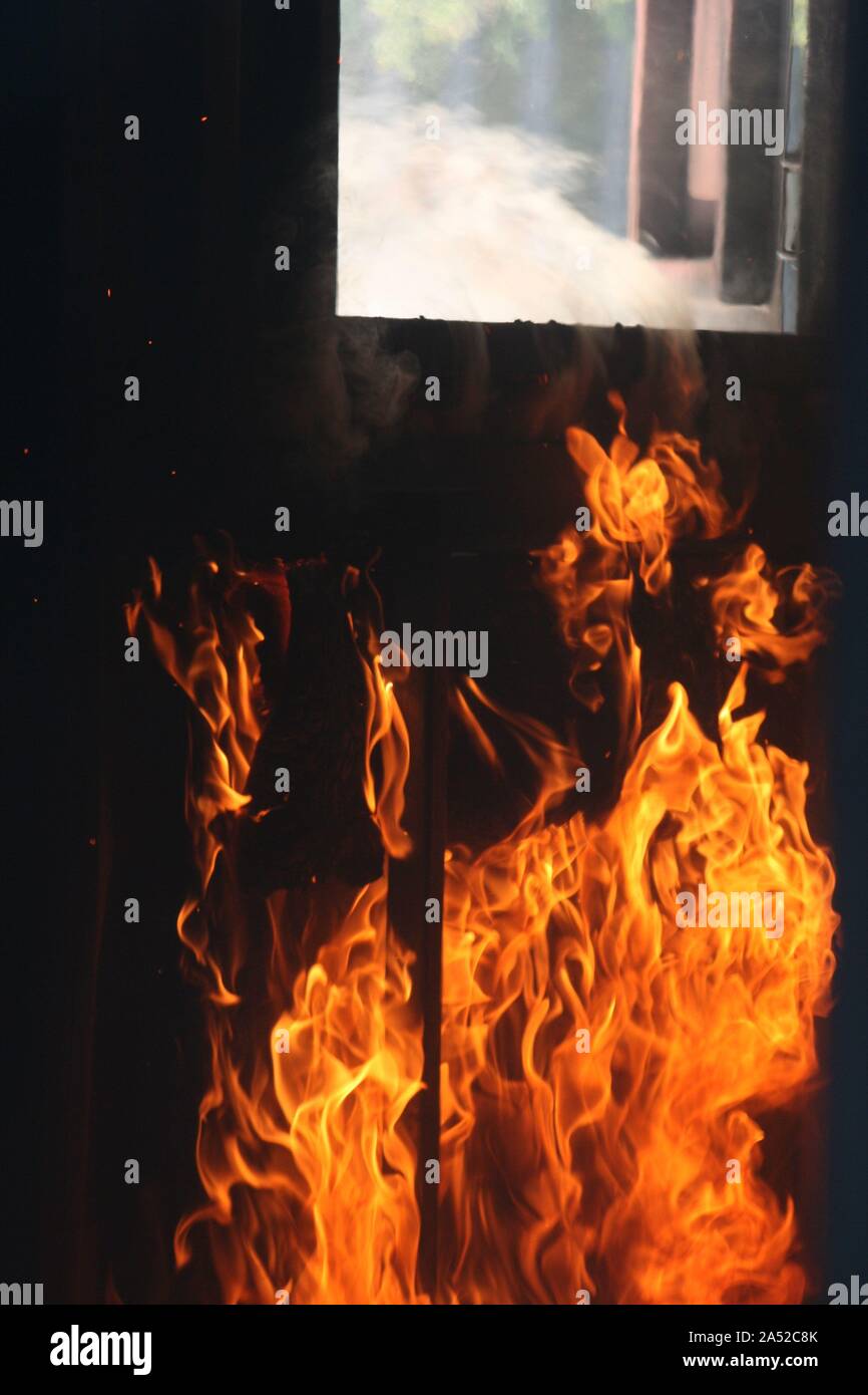 Enveloped in fire hi-res stock photography and images - Alamy
