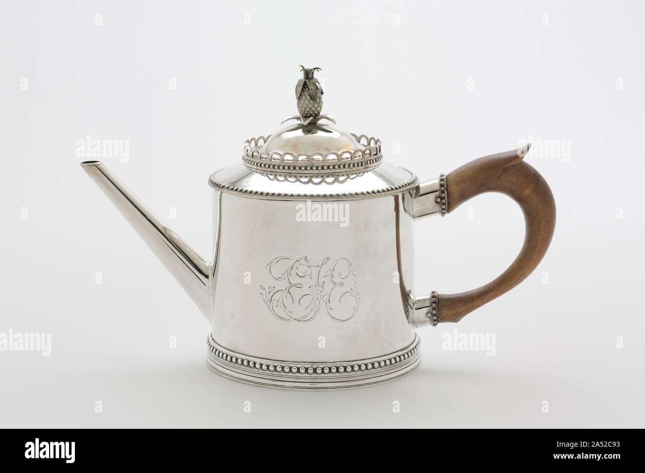 Teapot, c. 1790. This teapot may have belonged to Dr. Enoch F. Edwards ...