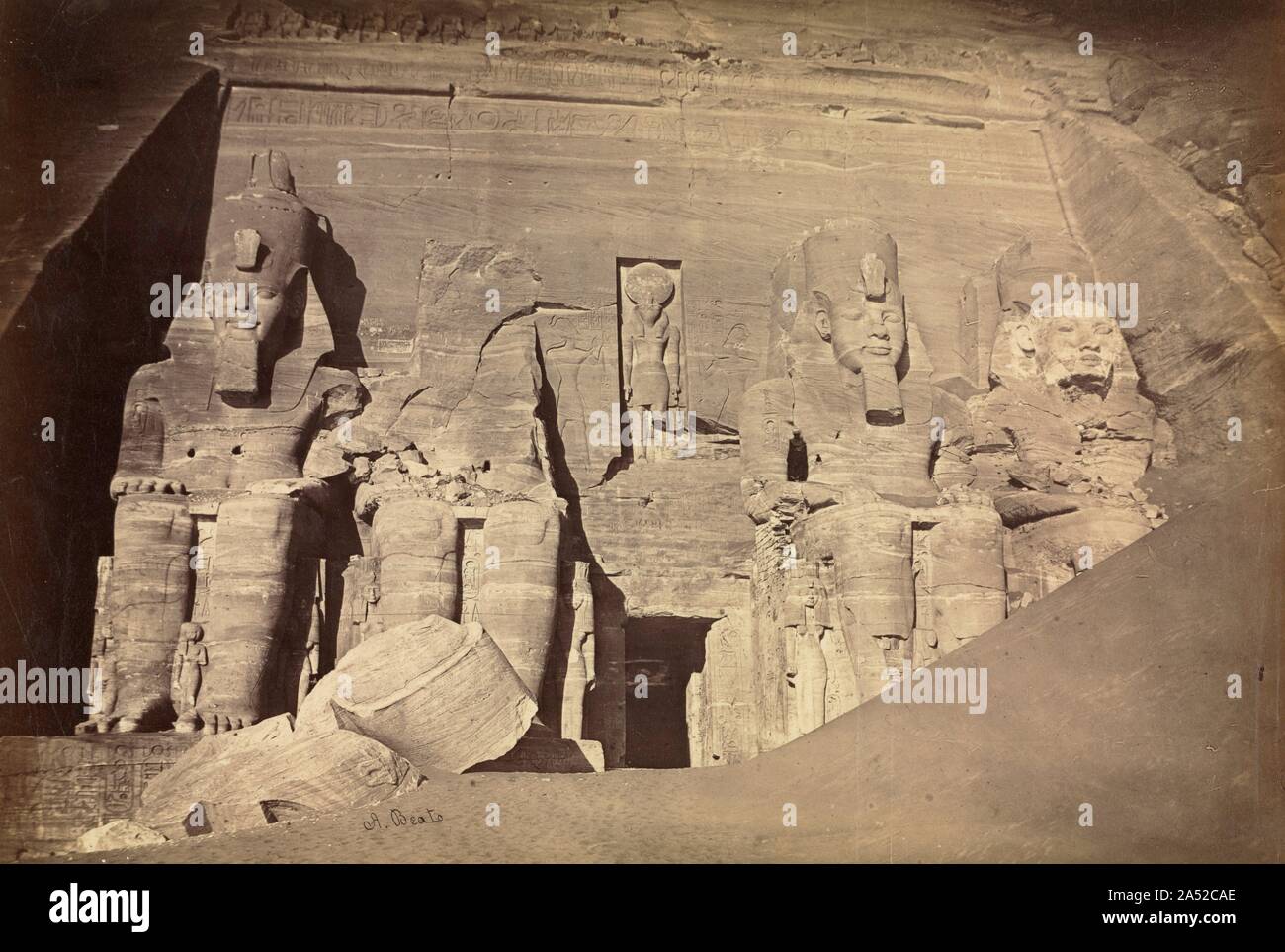Albumen photographs of ancient egypt hi-res stock photography and ...