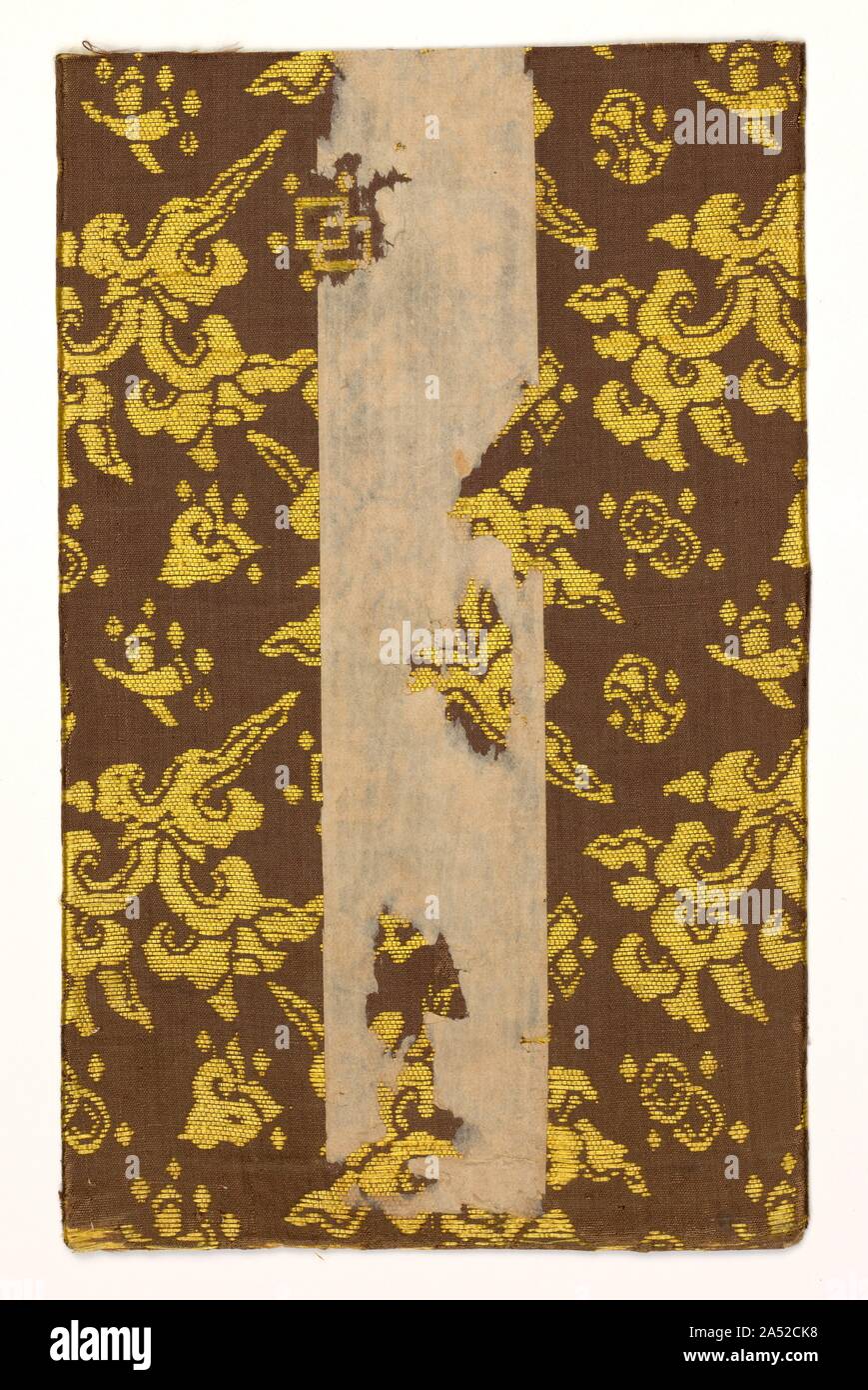 Textile Book Cover, 1800s Stock Photo - Alamy